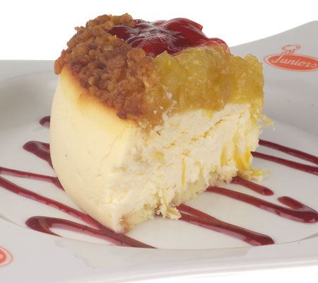 Junior's 7" Three Fruit New York Style Cheesecake - QVC.com
