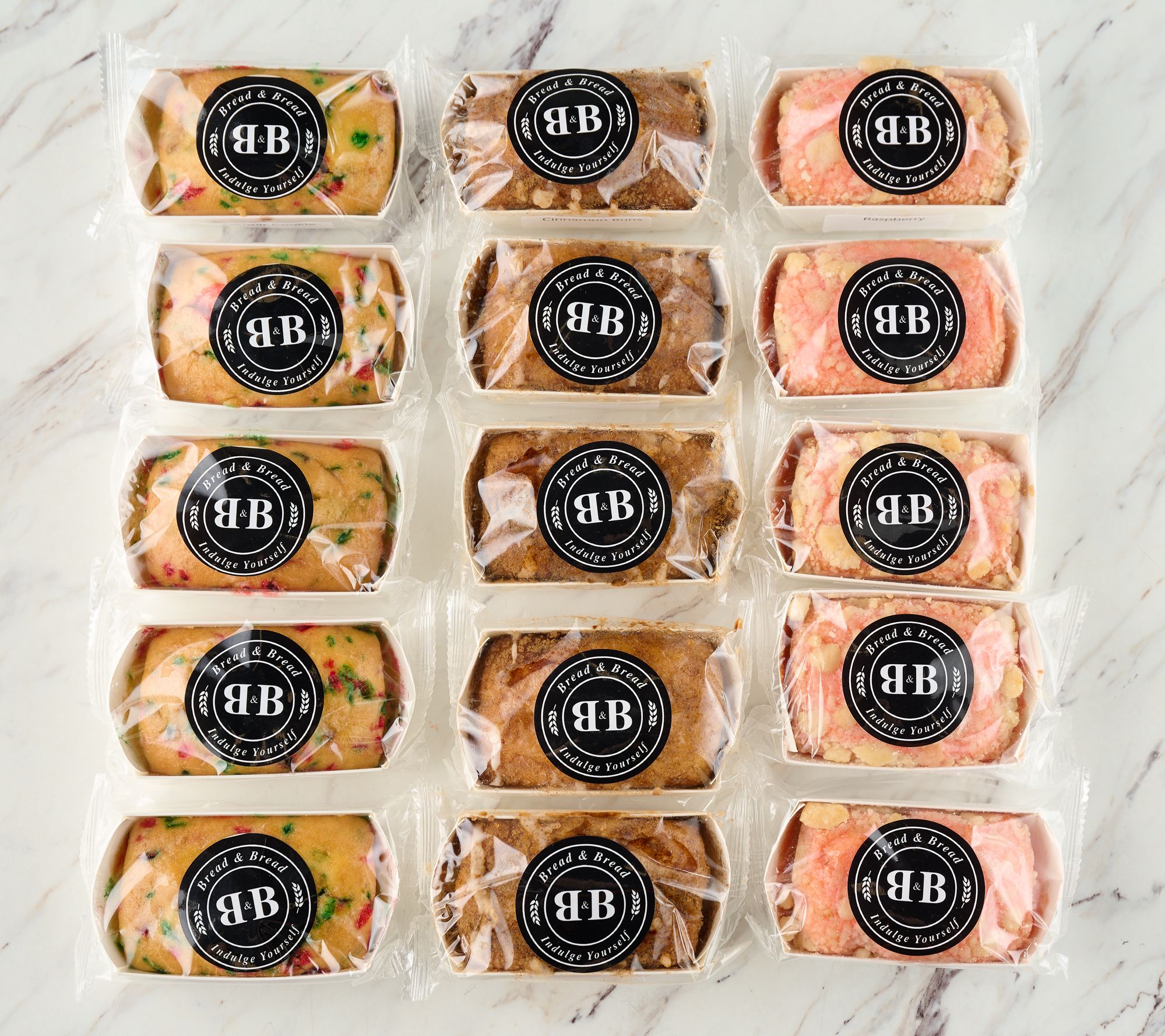 Bread & Bread (15) 3.2 oz Individually Wrapped Mini Loaves - QVC.com