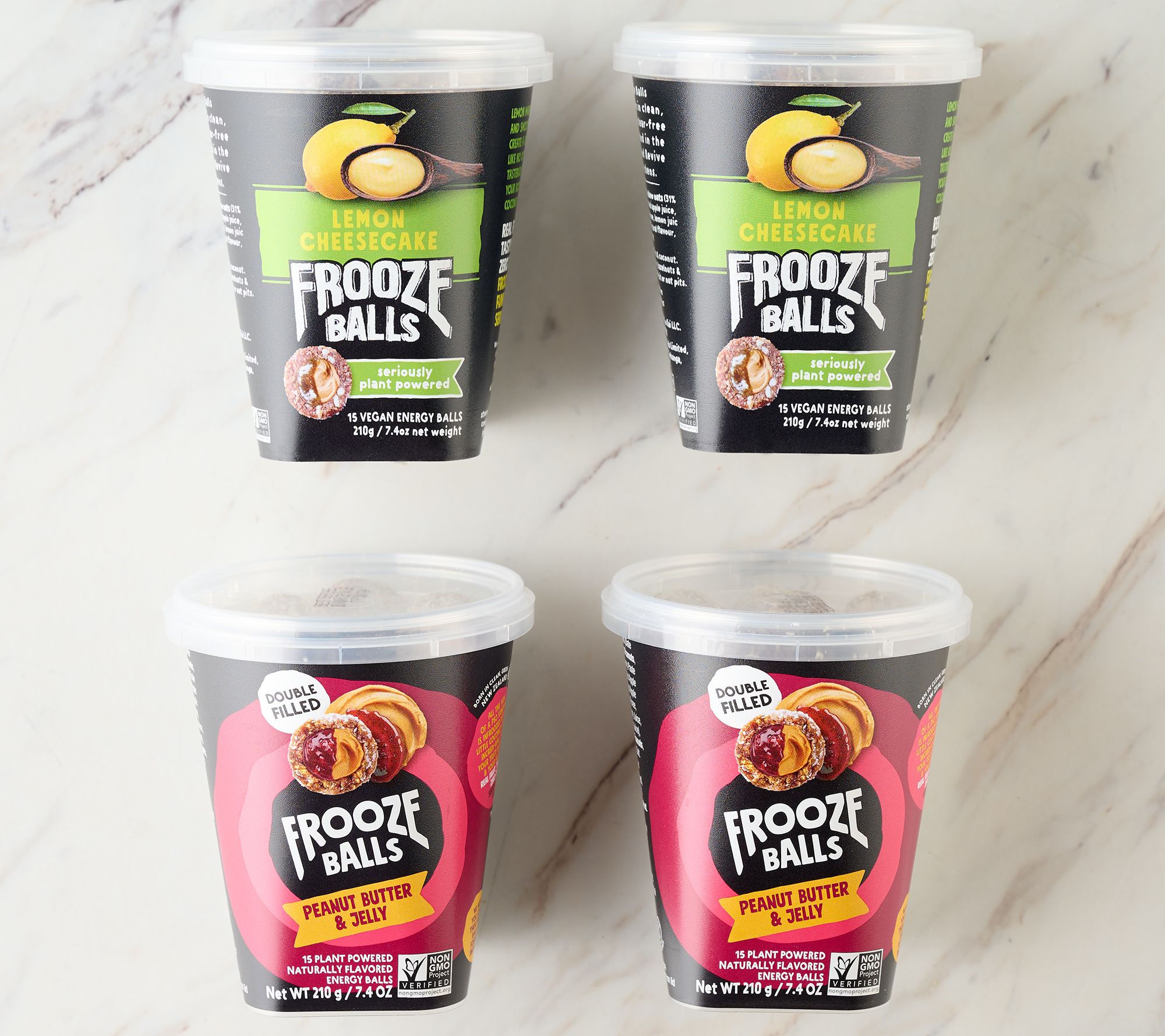 Frooze Balls 60pc Fruit & Nut Stuffed Snack Bites - QVC.com