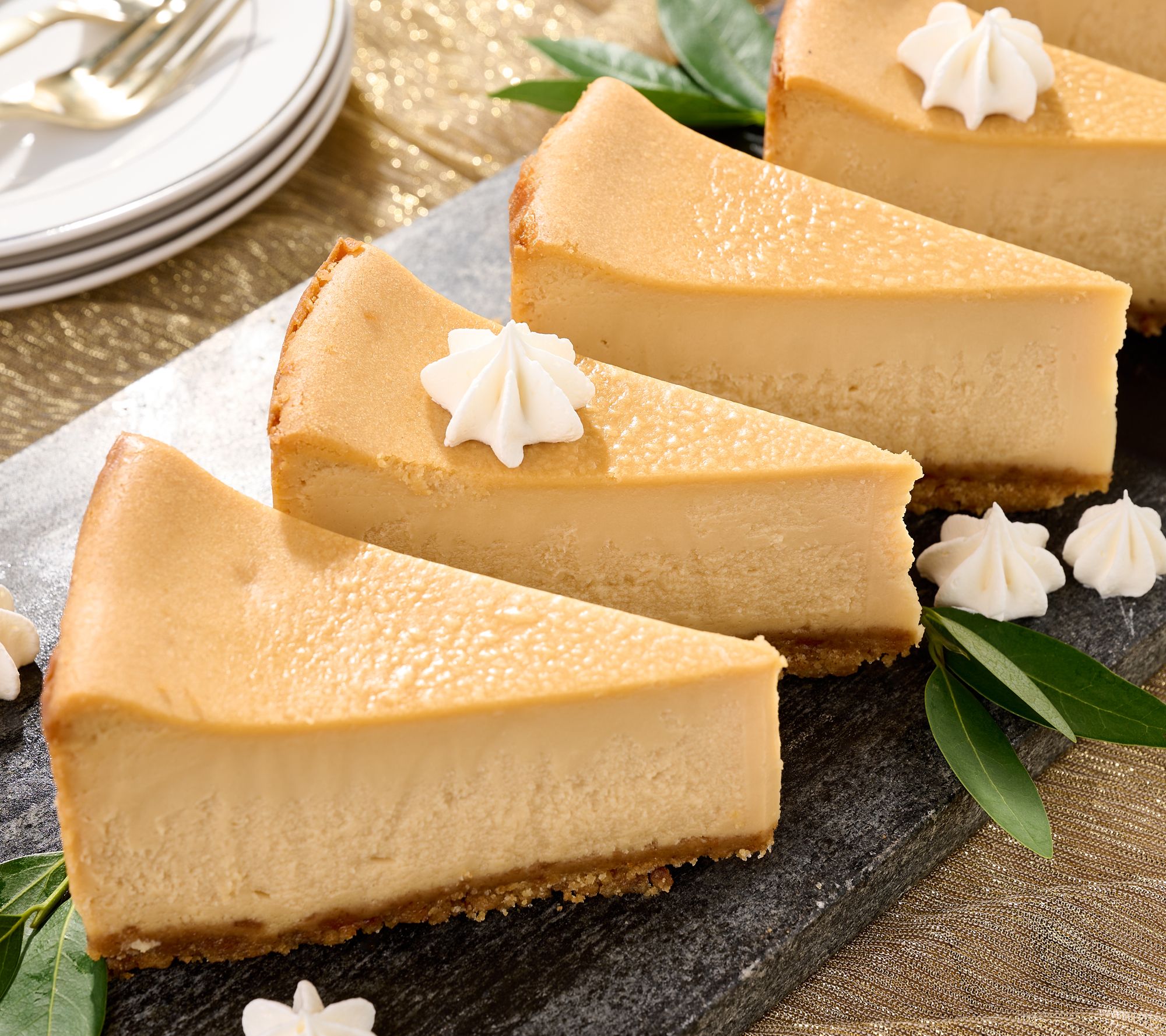 Fabio Viviani 5.4lb Caramel Mascarpone Cheesecake - QVC.com