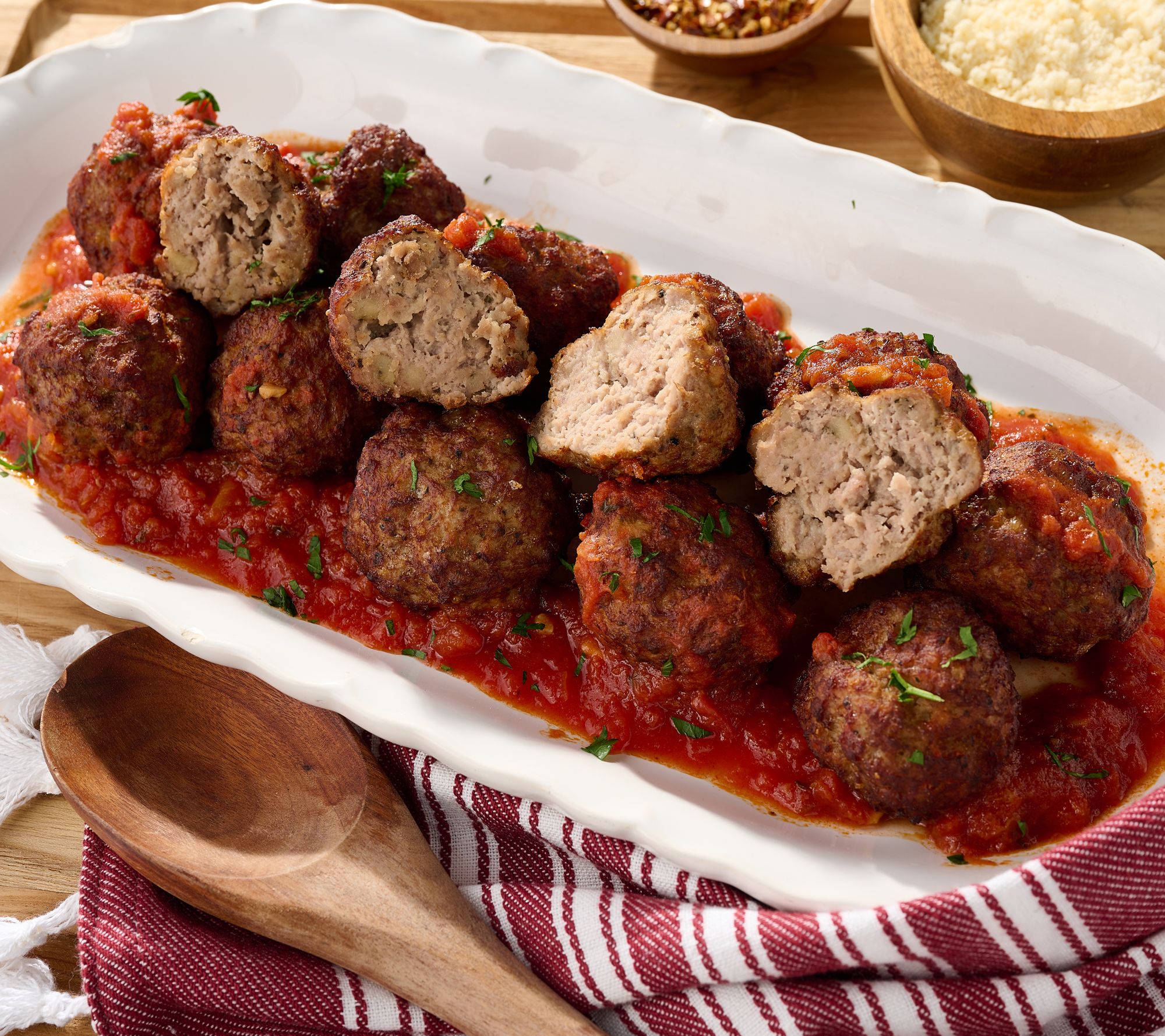 The Susan Noles (6) 1lb Mimi's Beef Veal & Pork Meatball Mix - QVC.com