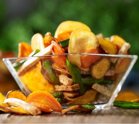Gourmet Nut (4) 10 oz. Bags Veggie Chips for Blue Jean Chef - QVC.com
