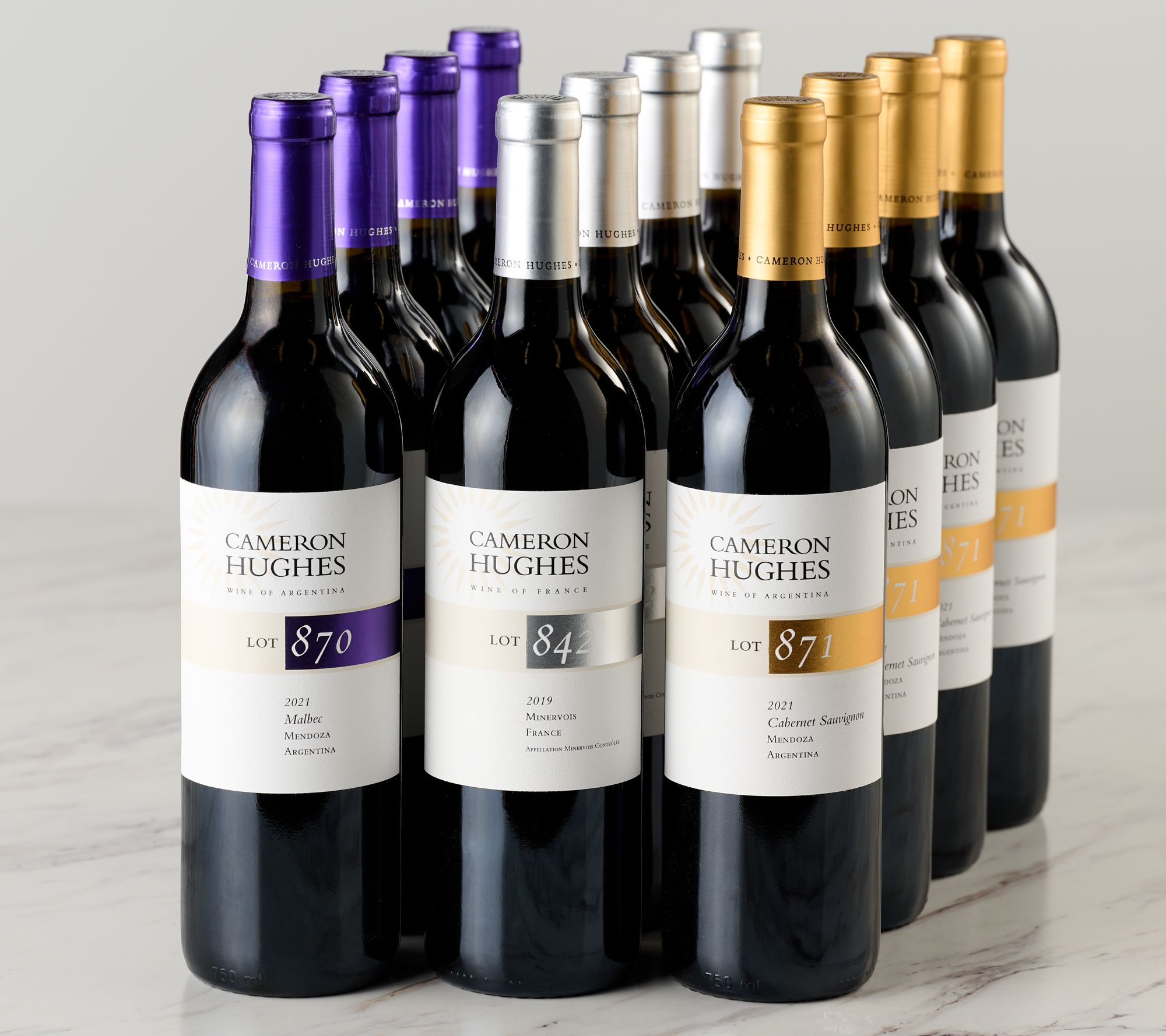 Vintage Wine Estates Red Wine Lover International 12 Bottle Set - QVC.com