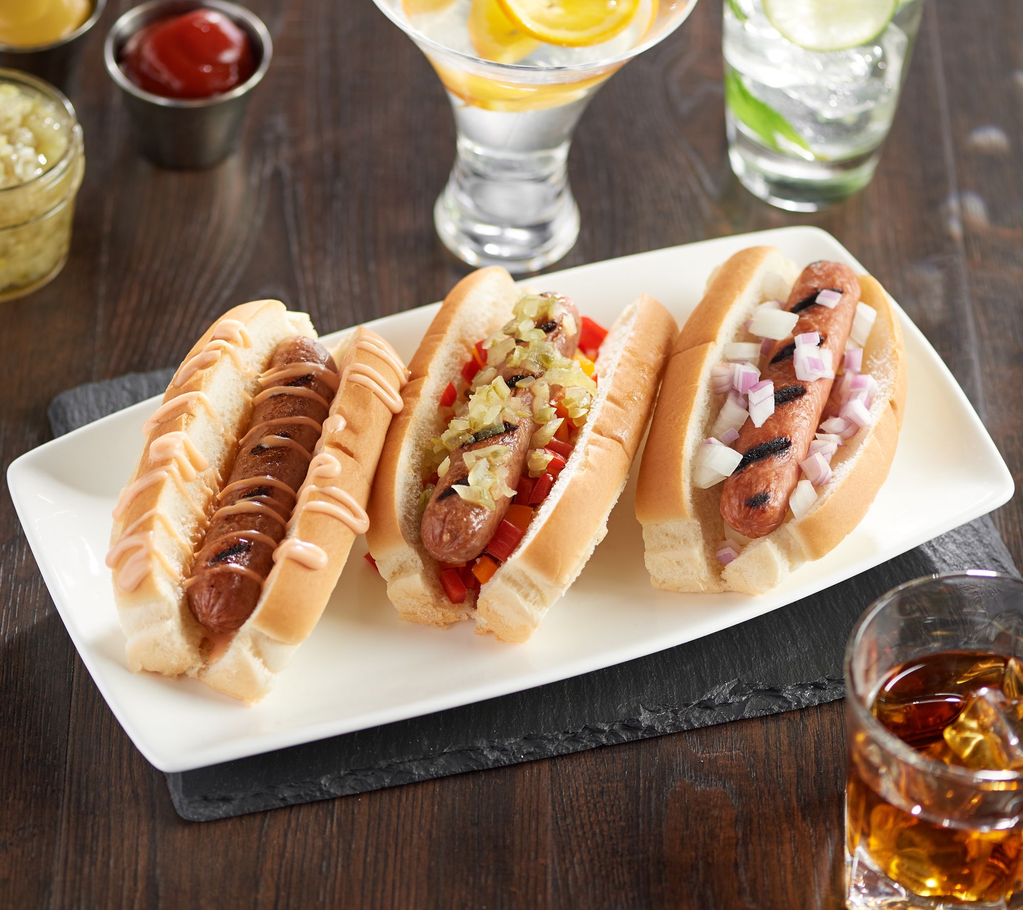 Booze Dogs (3) 1-lb Packs Flavor Infused Smoked Hot Dogs - QVC.com