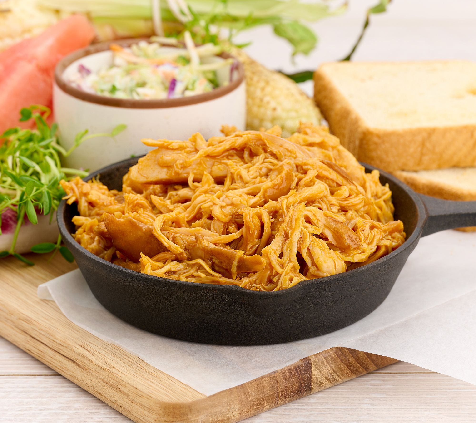 Carla Hall Sweet Heritage Pulled Chicken or Pork in Carolina BBQ - QVC.com