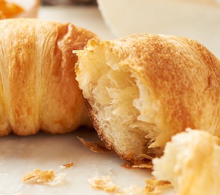 Authentic Gourmet 48 Large French Made Butter Croissants - QVC.com
