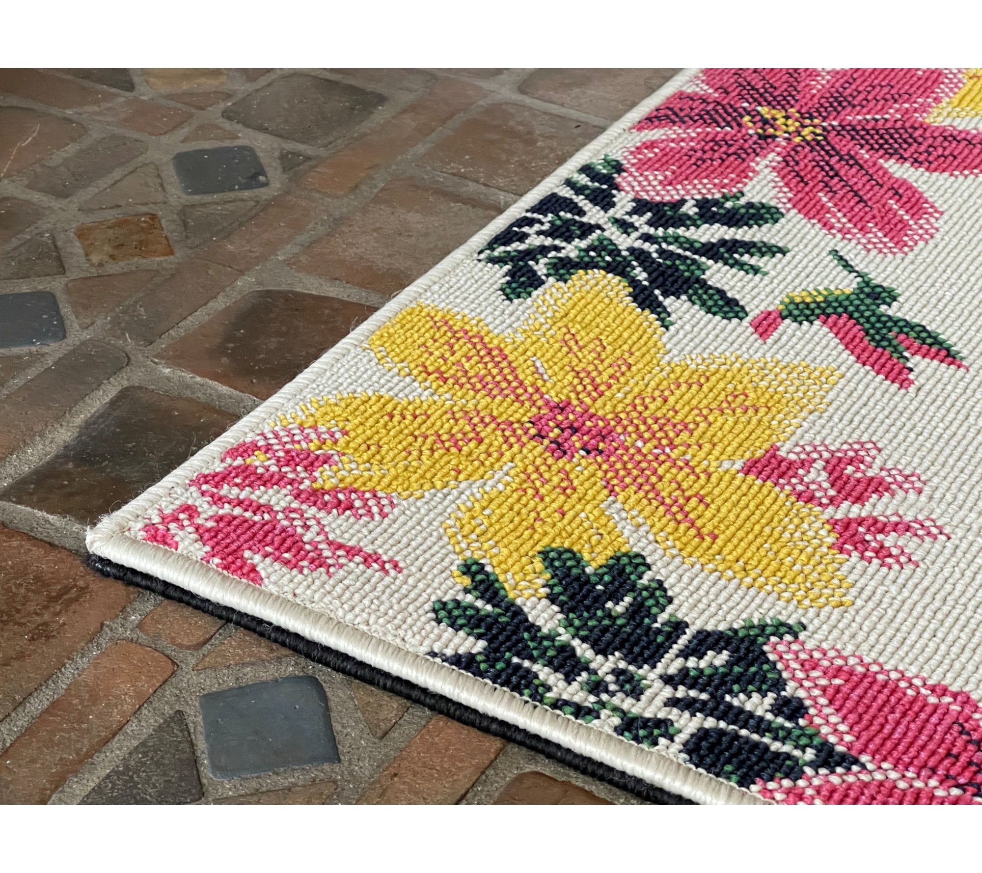 Ultimate Innovations Hummingbird Garden 20"x72" Rug - QVC.com