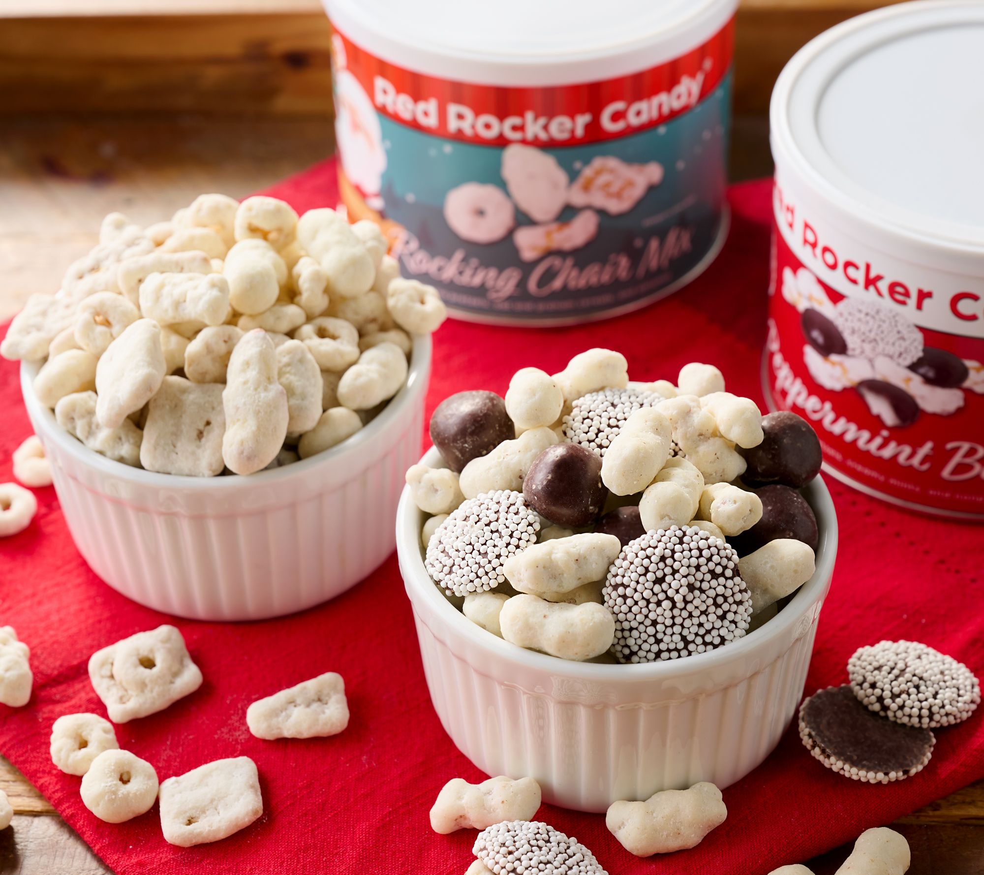 Red Rocker Candy Set of (2) Holiday Confection Mixes - QVC.com