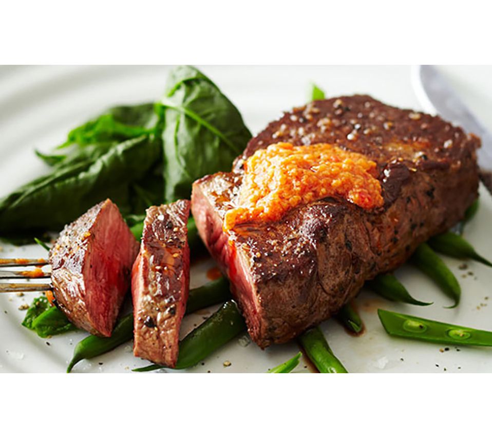 New Zealand Springvale (8) 10-oz Beef New YorkStrip Steaks - QVC.com