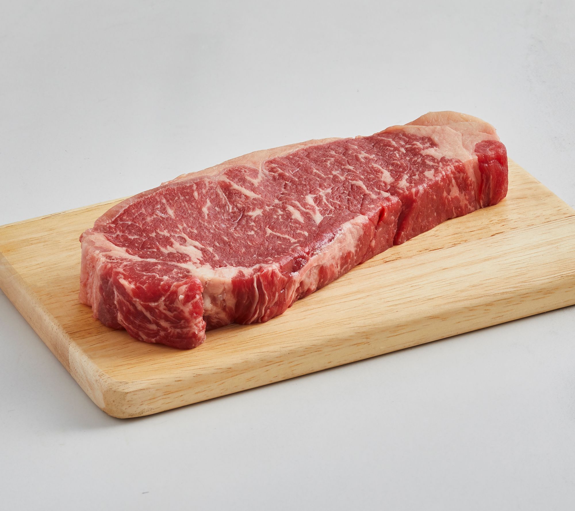 New Zealand Springvale (8) 10-oz Beef New YorkStrip Steaks - QVC.com