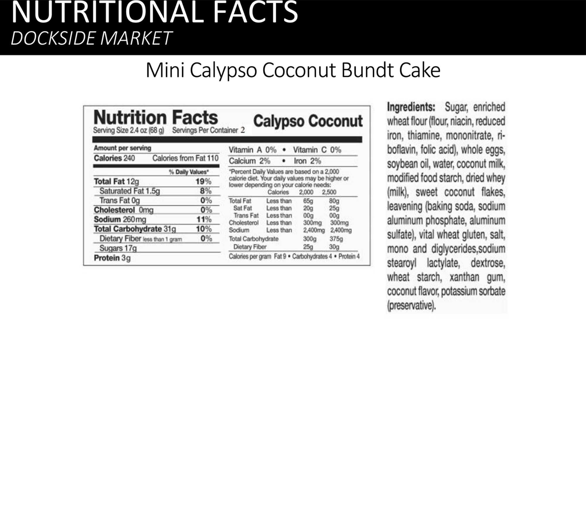 Dockside Market Calypso Coconut Assorted Holiday Sampler - QVC.com