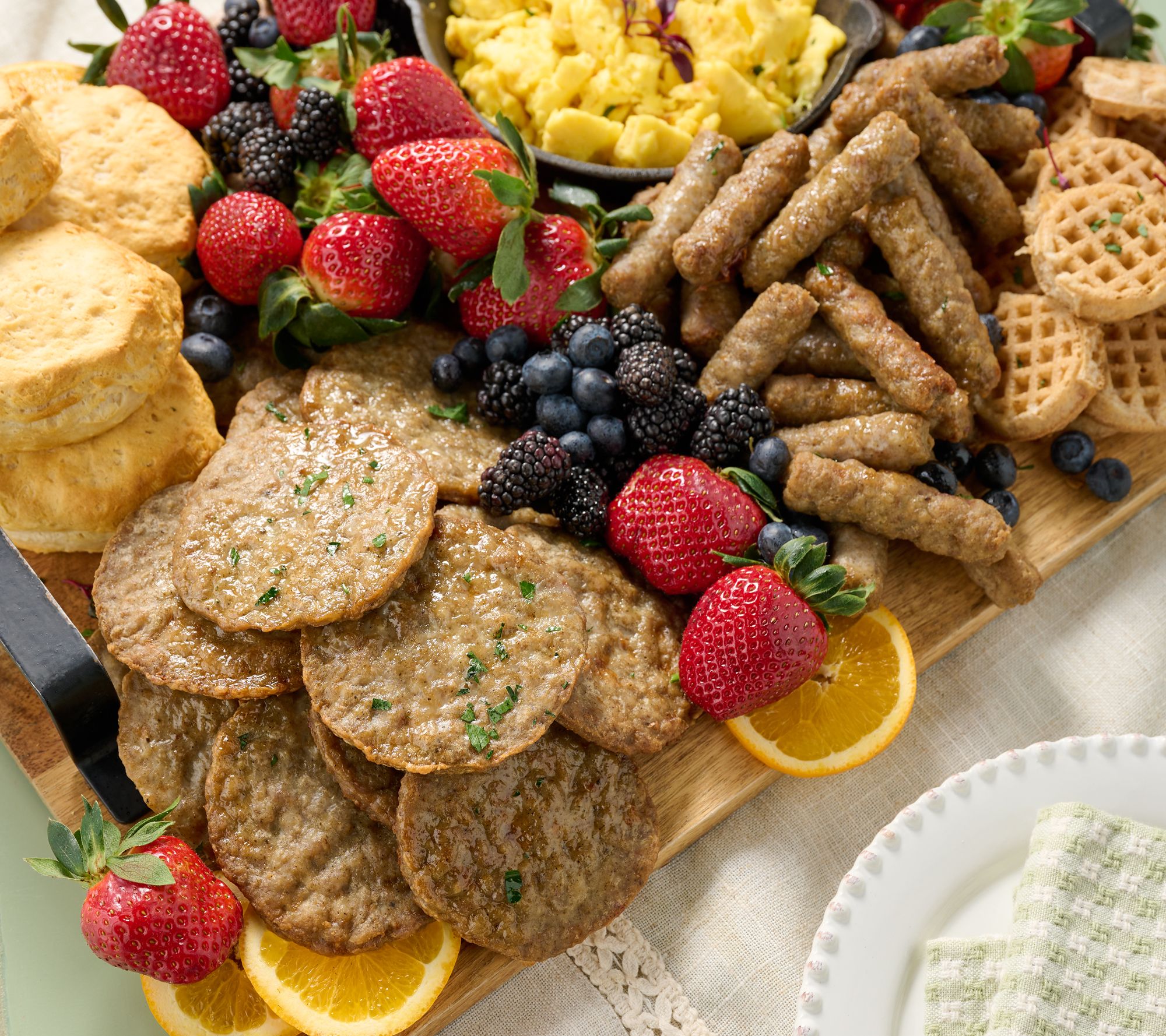 Jones Dairy Farm (2) 28-oz Bags of Fully Cooked Sausage Patties & Links ...