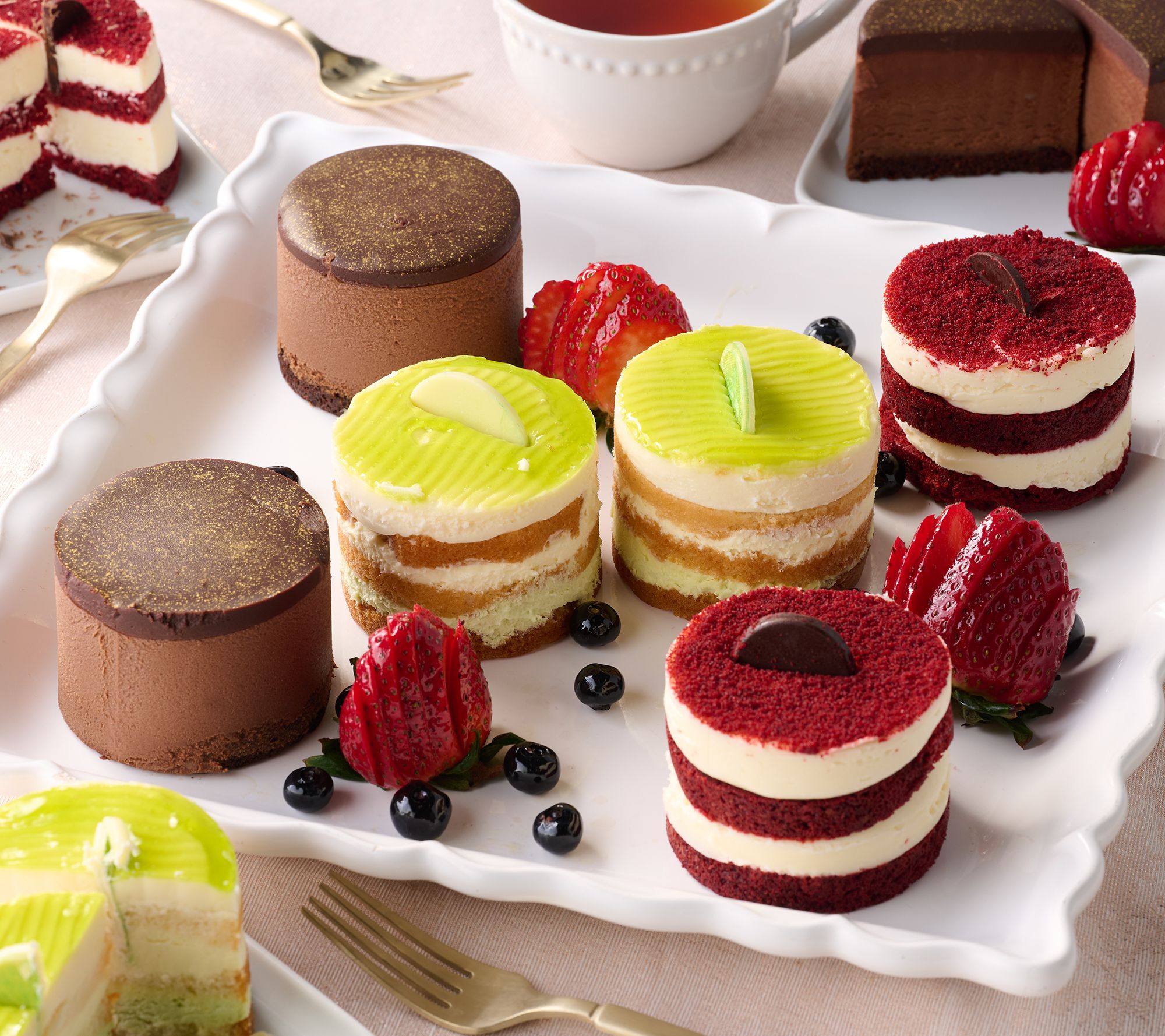 David's Cookies 12 Layer Cakes Mary Beth's Favorites - QVC.com