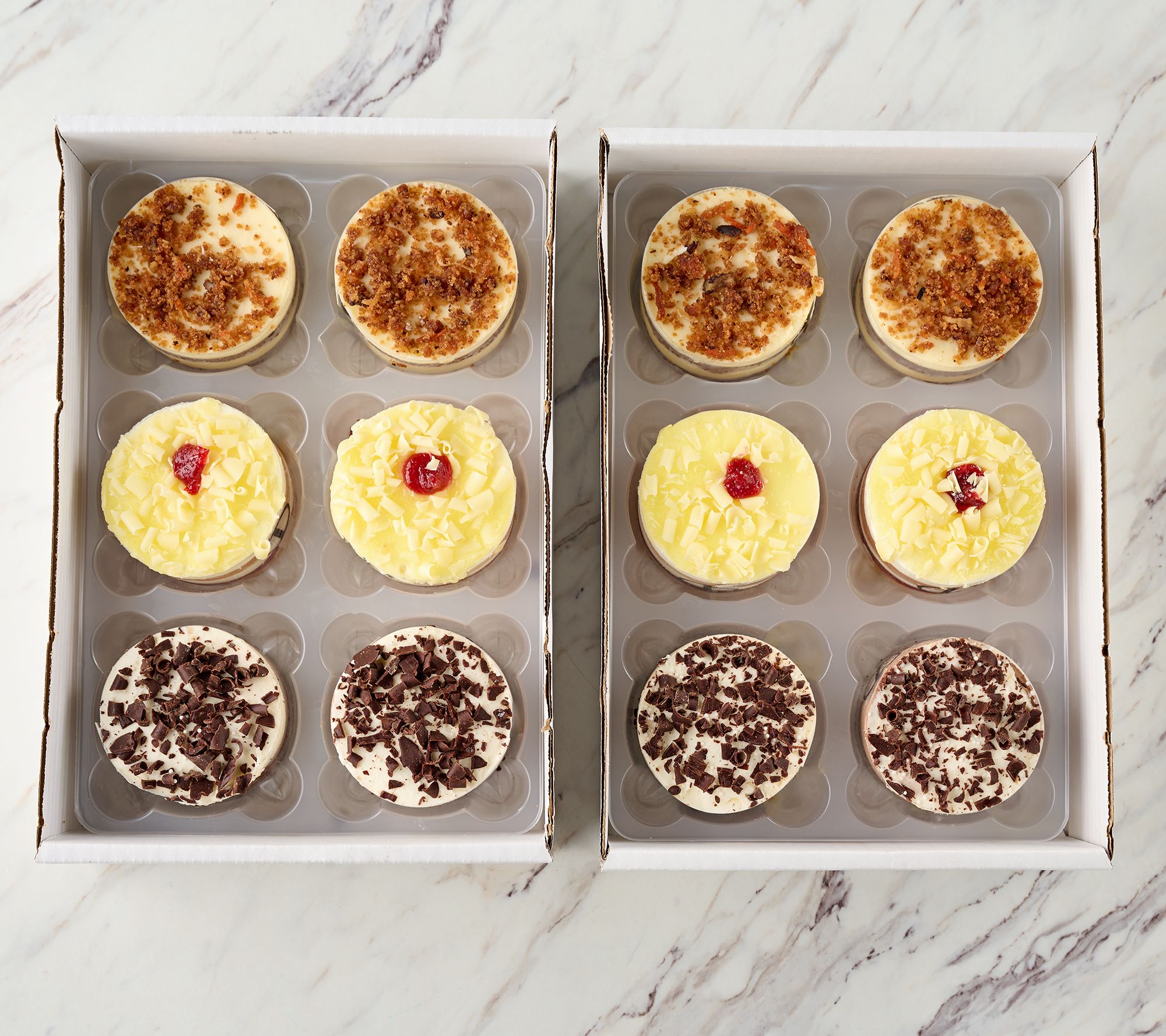 David's Cookies 12 Hand Crafted Elegant Layer Cakes - QVC.com