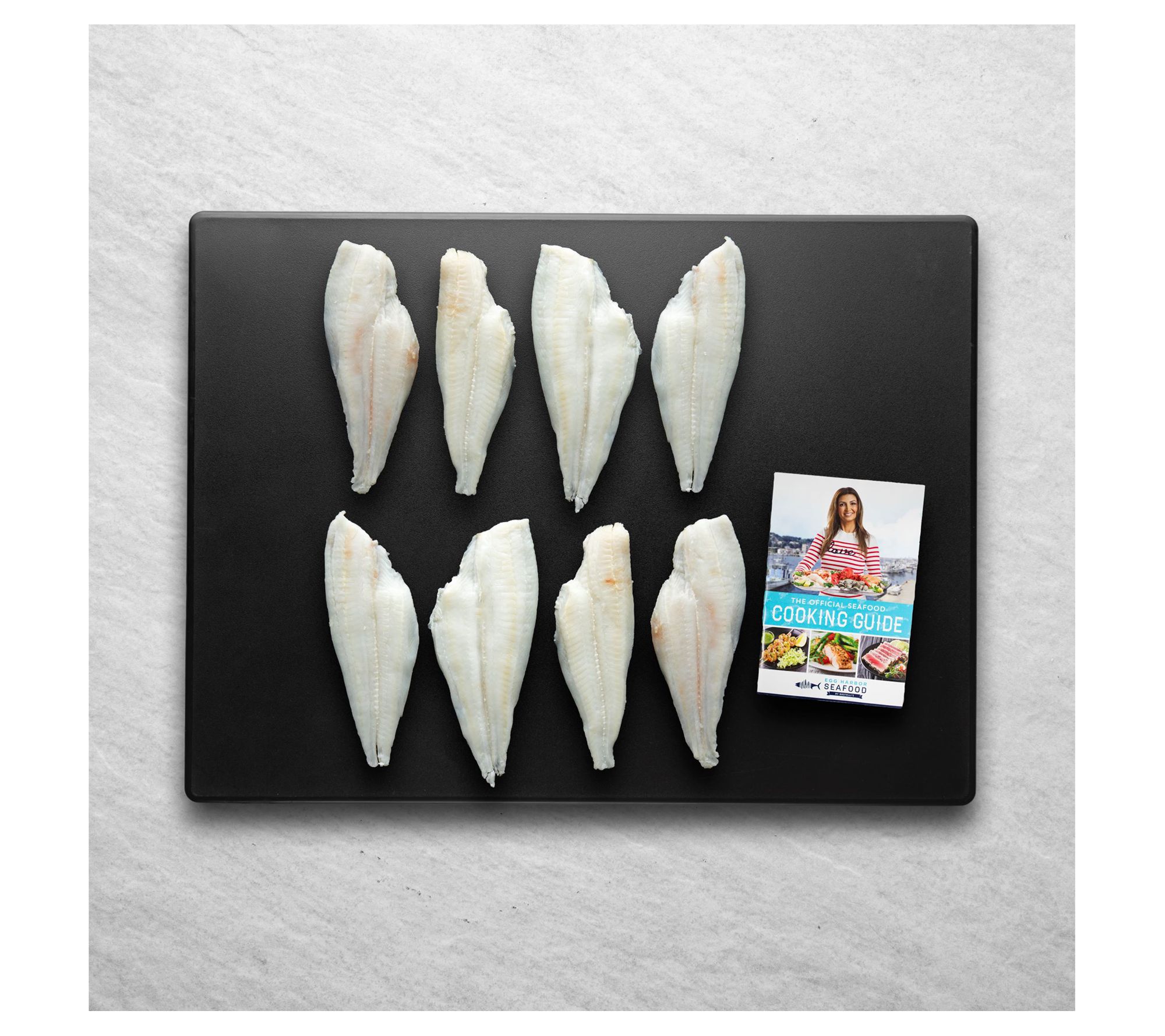 Egg Harbor (8) 5 oz. Wild-Caught Holland Flound er Fillets - QVC.com