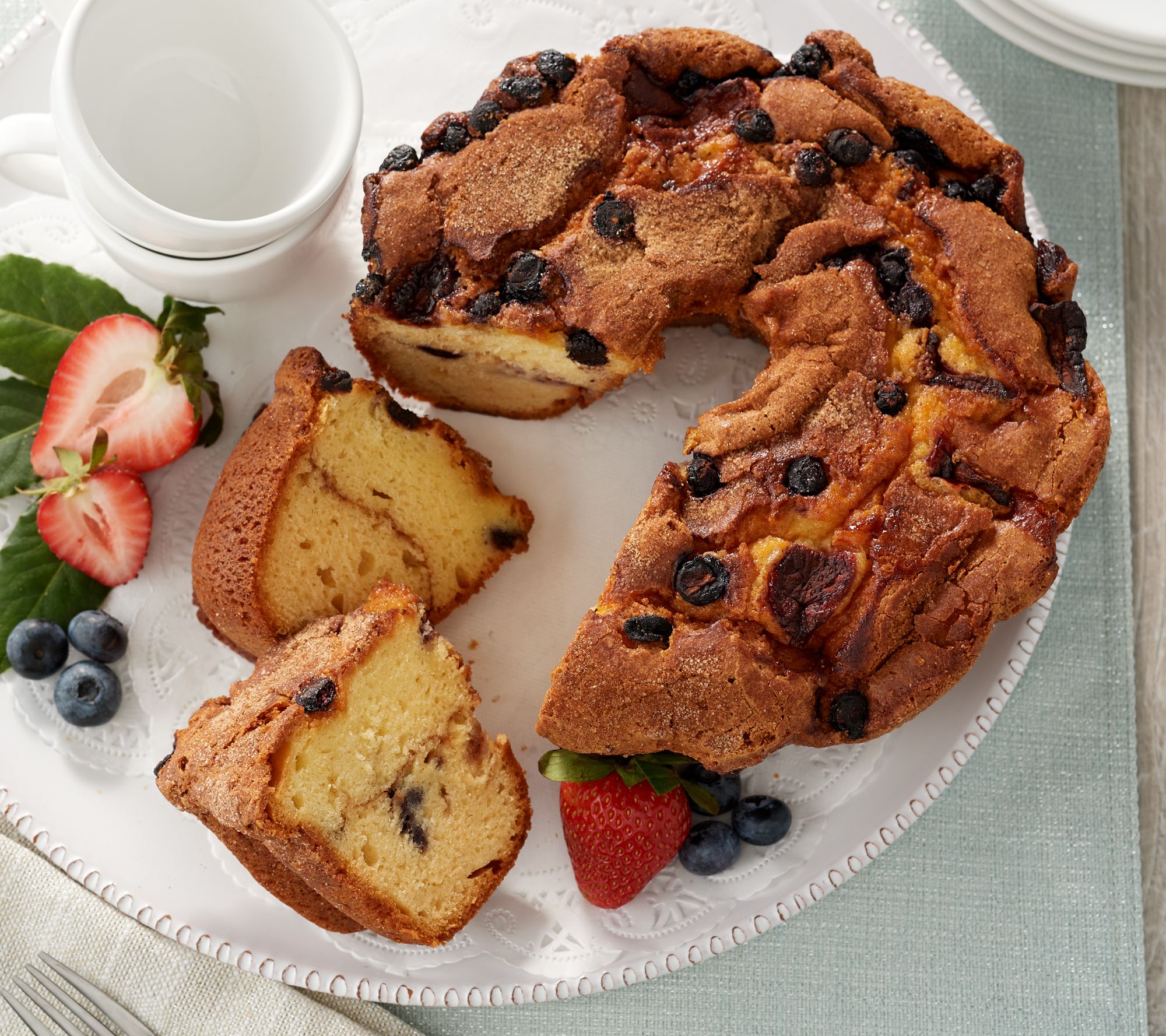 My Grandma's 28-oz Coffee Cake in Choice of Flavor - QVC.com
