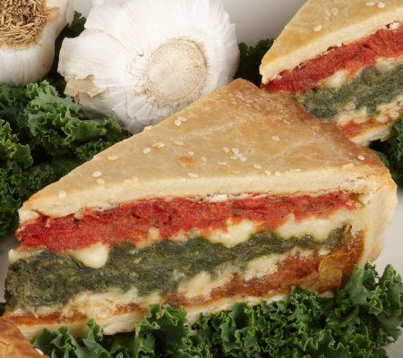 Pasqualina's Gourmet Italian 2.5lb. Vegetable Torta - QVC.com