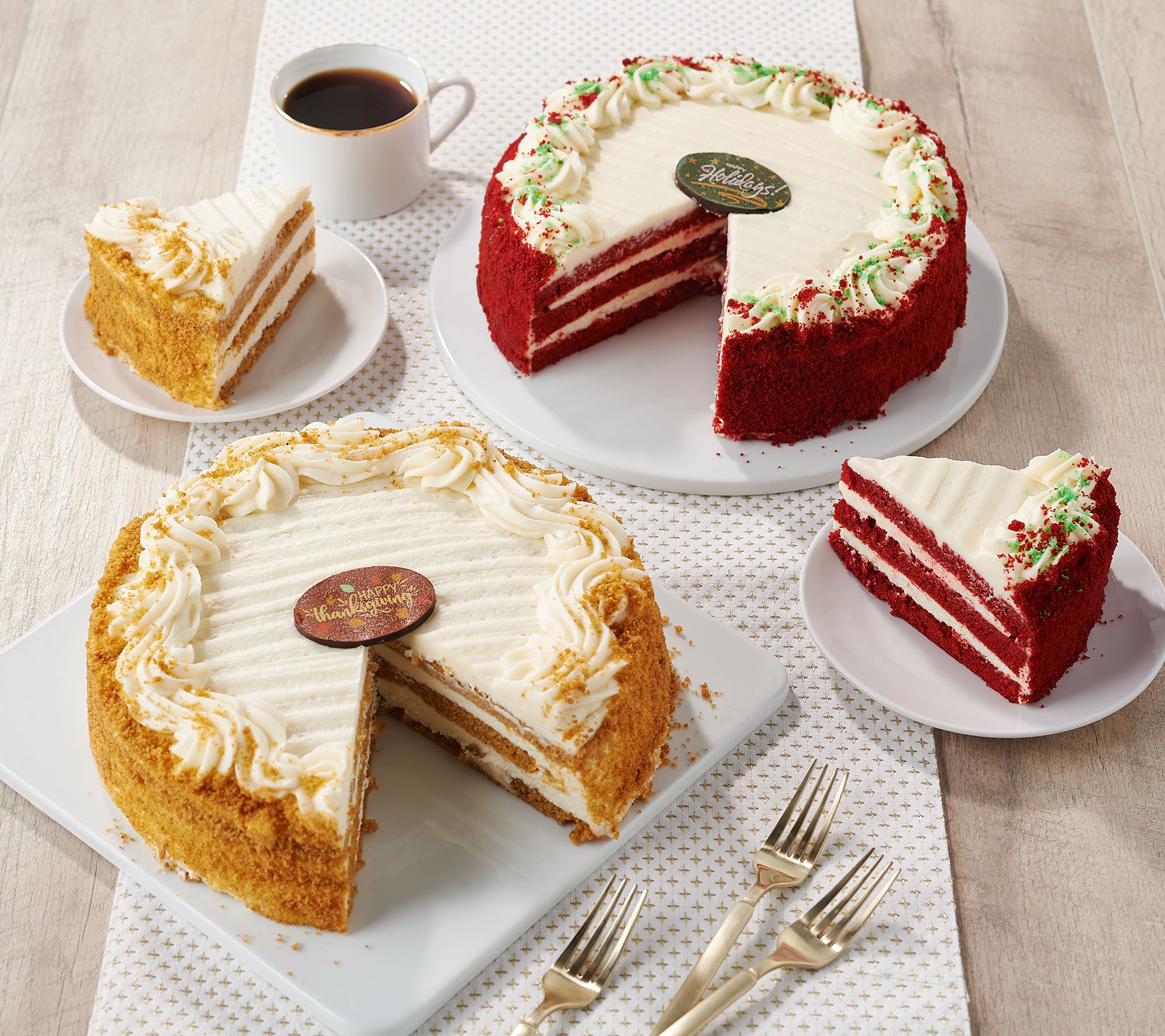 Junior's Choice of 4.5lb Holiday Layer Cake - QVC.com