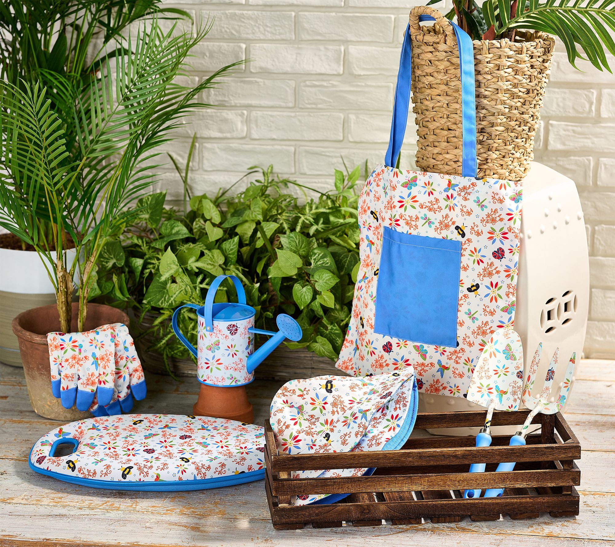 "As Is" Temp-tations Outdoor 7Pc Gardening Essentials Kit - QVC.com