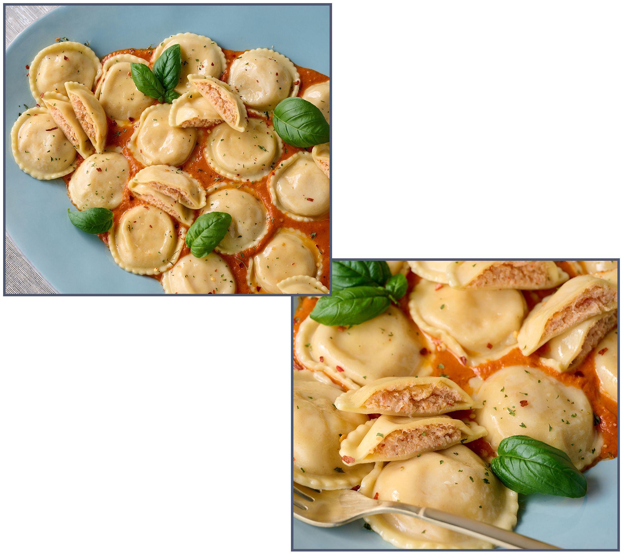 NY Ravioli & Pasta Co. 24 or 48ct Seafood Lobster Ravioli & Vodka Sauce ...