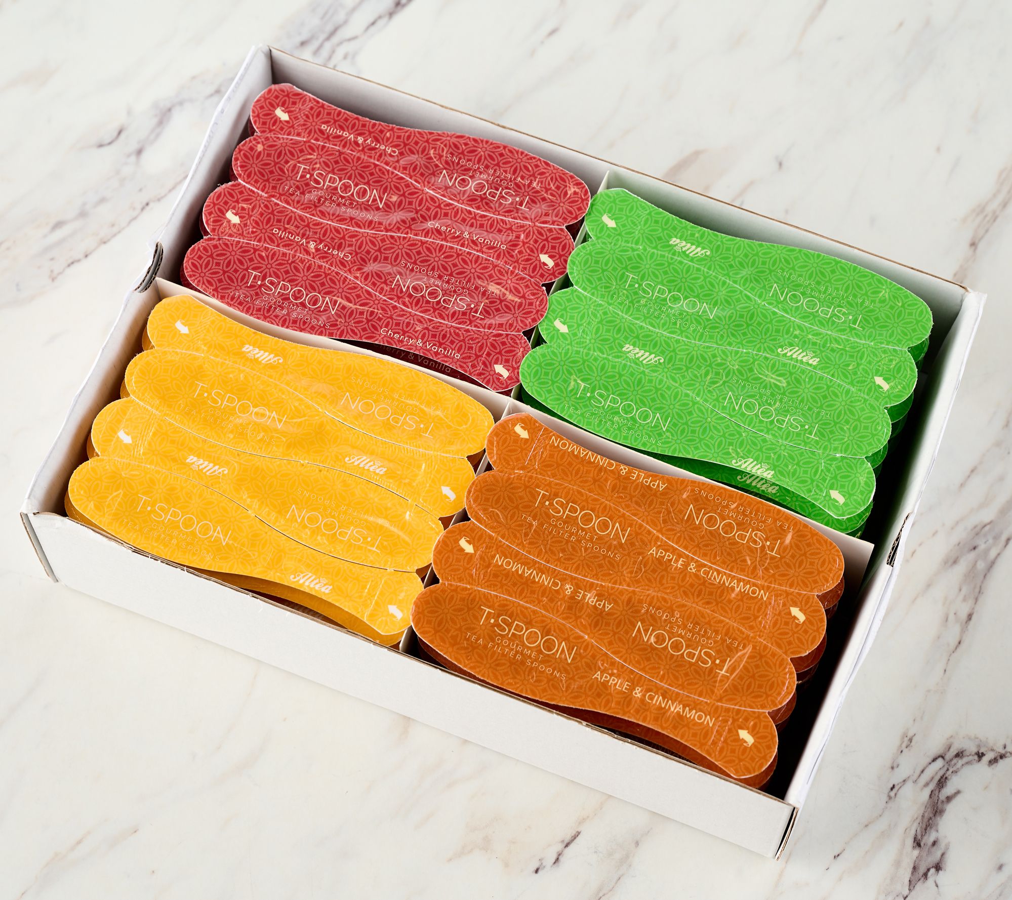 T-Spoons 80 Individual Premium Tea Filter Spoons Gift Box - QVC.com