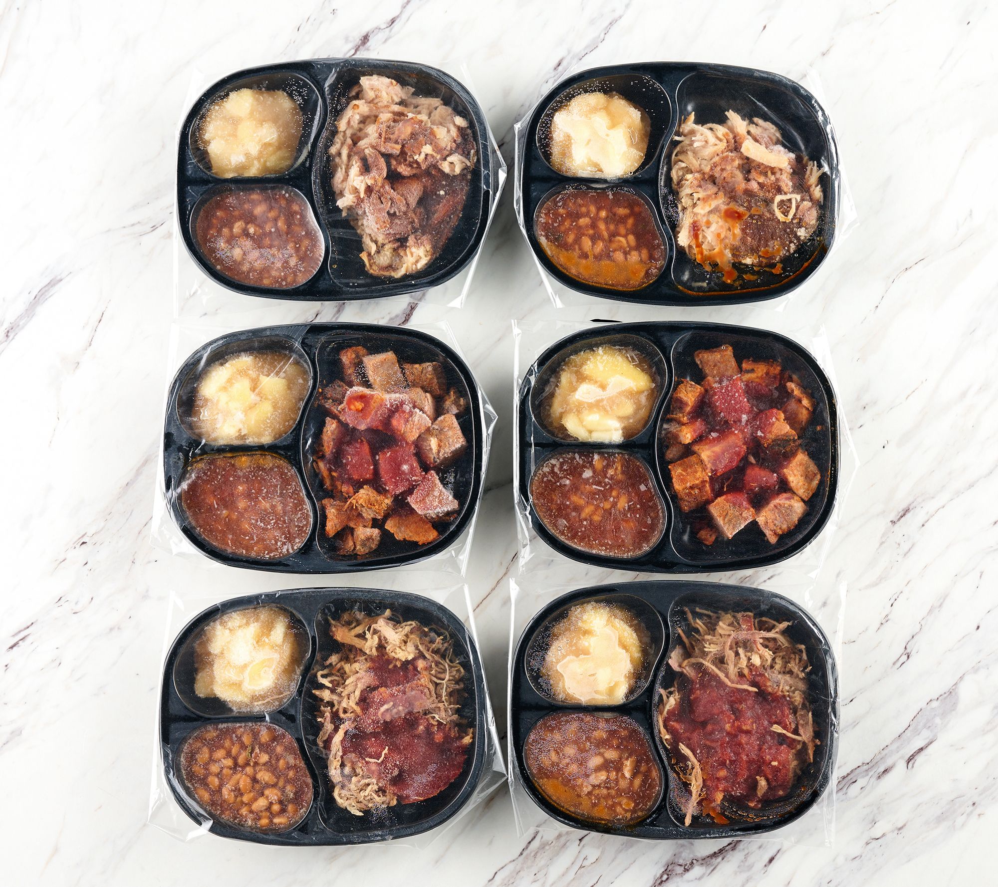 Corky's BBQ 6-Count Heat & Eat Honey BBQ Dinners - QVC.com