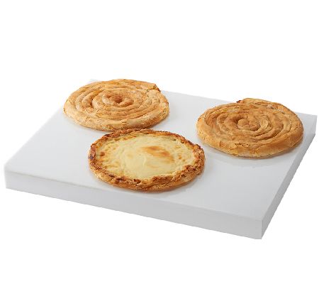 Alfa Pastry (3) 1.85 lb Greek Kihi Filo Pastry Pies - QVC.com
