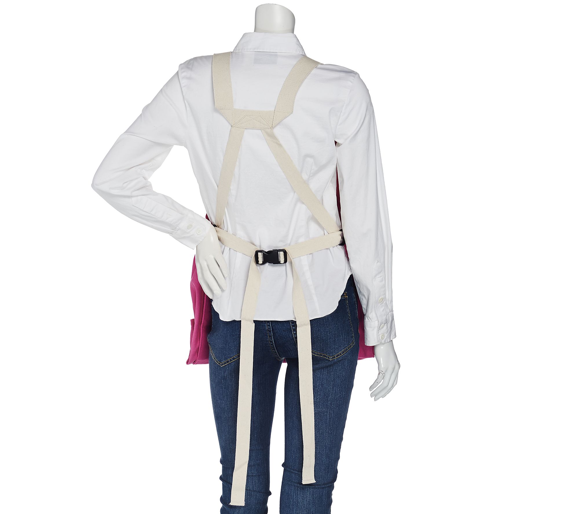 The Roo Gardening Apron with Early Release Pouch - QVC.com