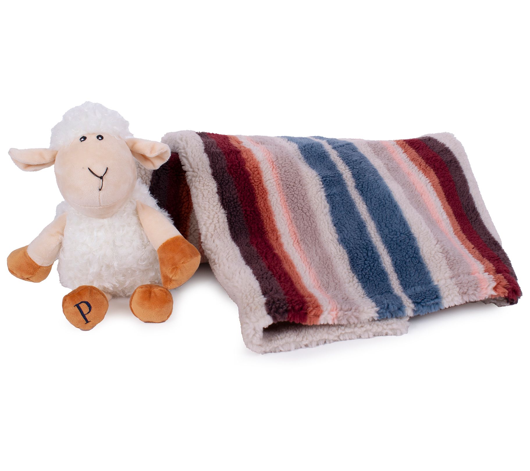 Pendleton Berber Pet Throw + Lamb Toy Gift Set - QVC.com