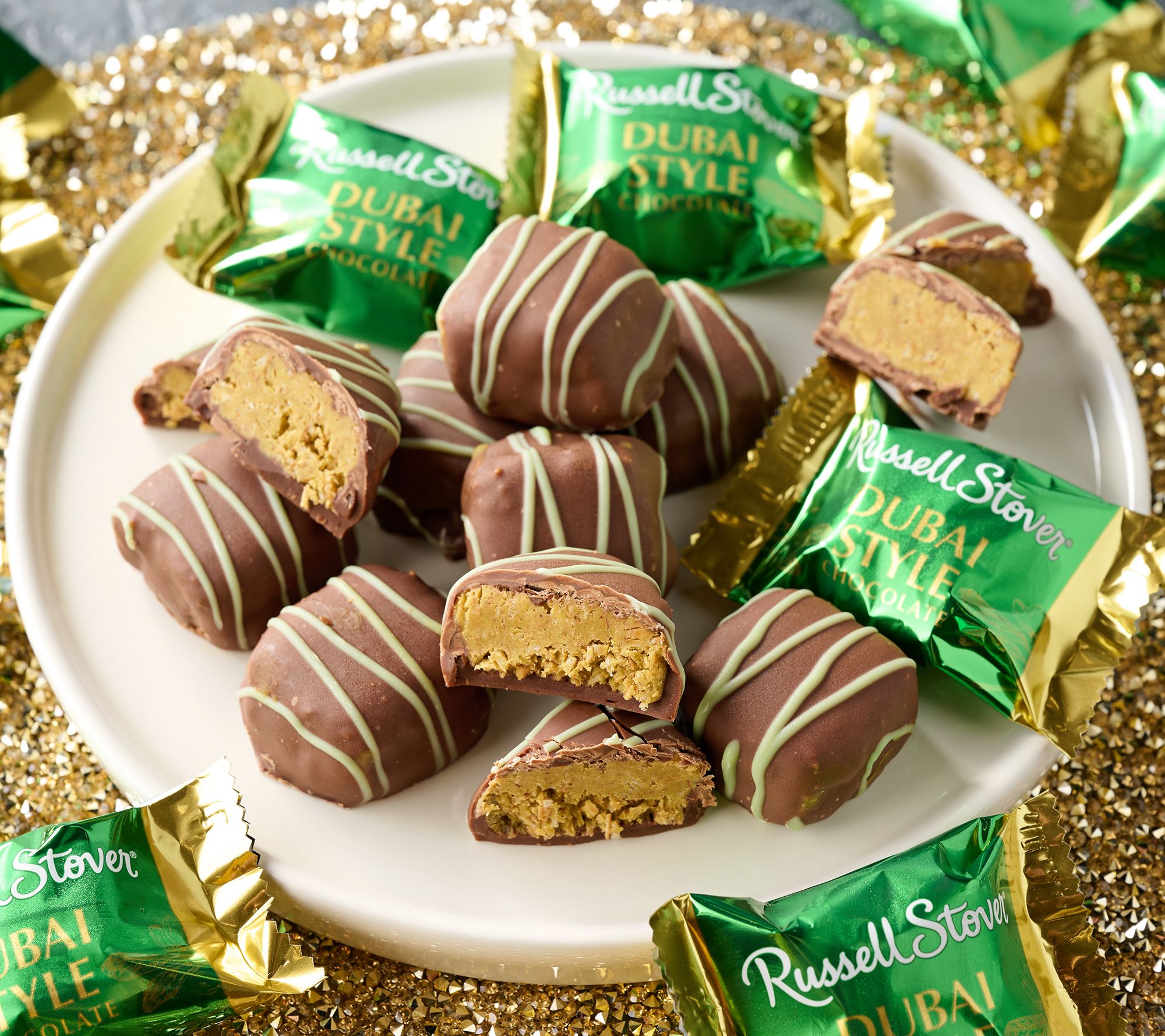 Russell Stover 20 Piece Wrapped Dubai Style Chocolates - QVC.com