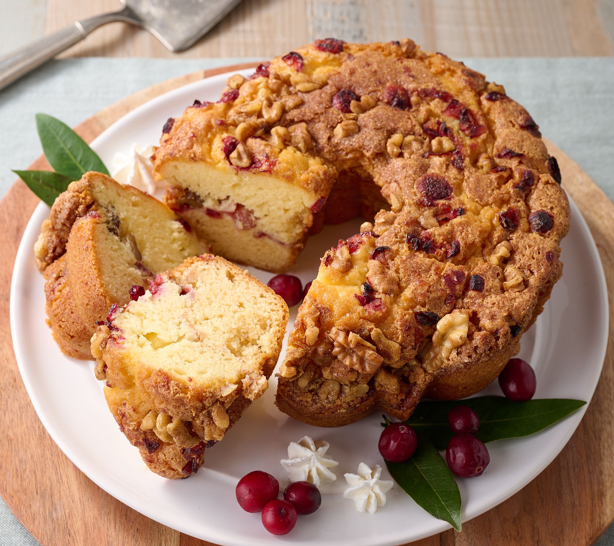My Grandma's 28 oz Choice of Coffee Cake in Fall Flavors - QVC.com