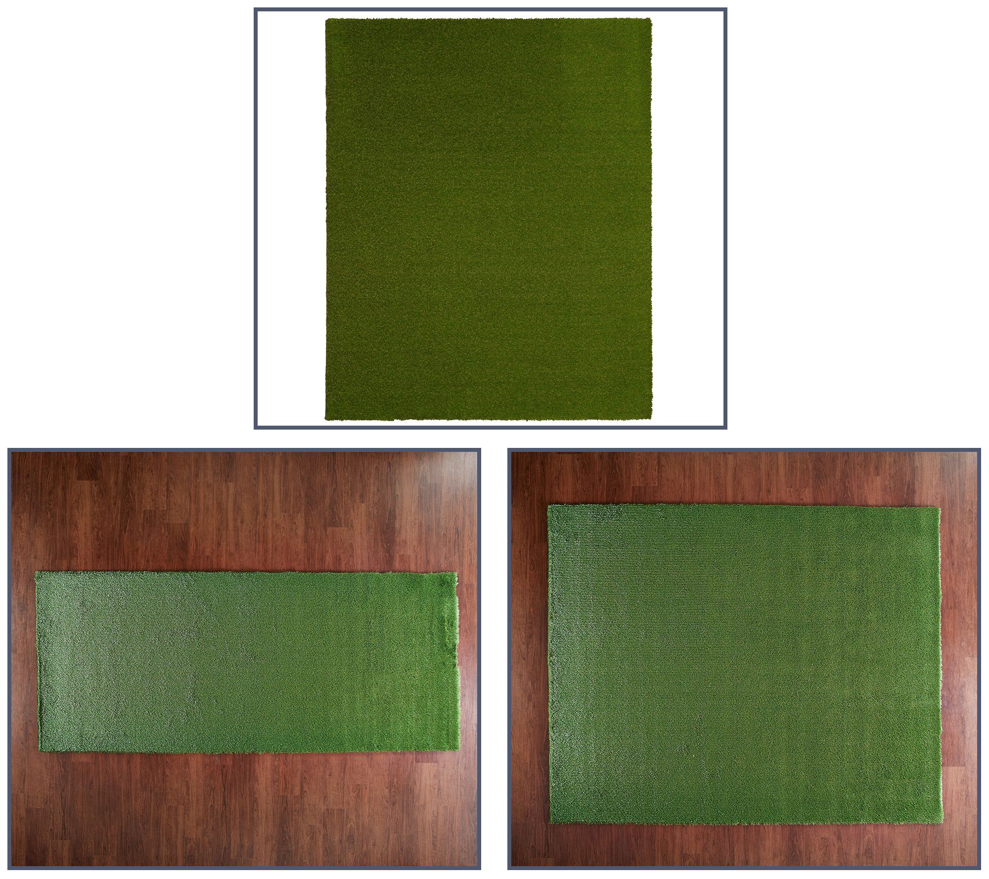 Veranda Living Artificial Grass Turf Rug - QVC.com