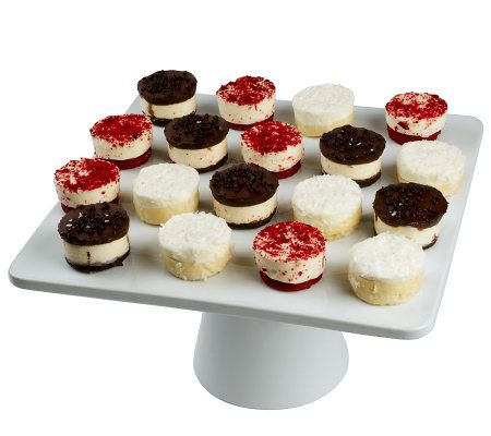 Junior's (18) 2 oz. Mini Layer Cake & Cheesecake Assortment - QVC.com