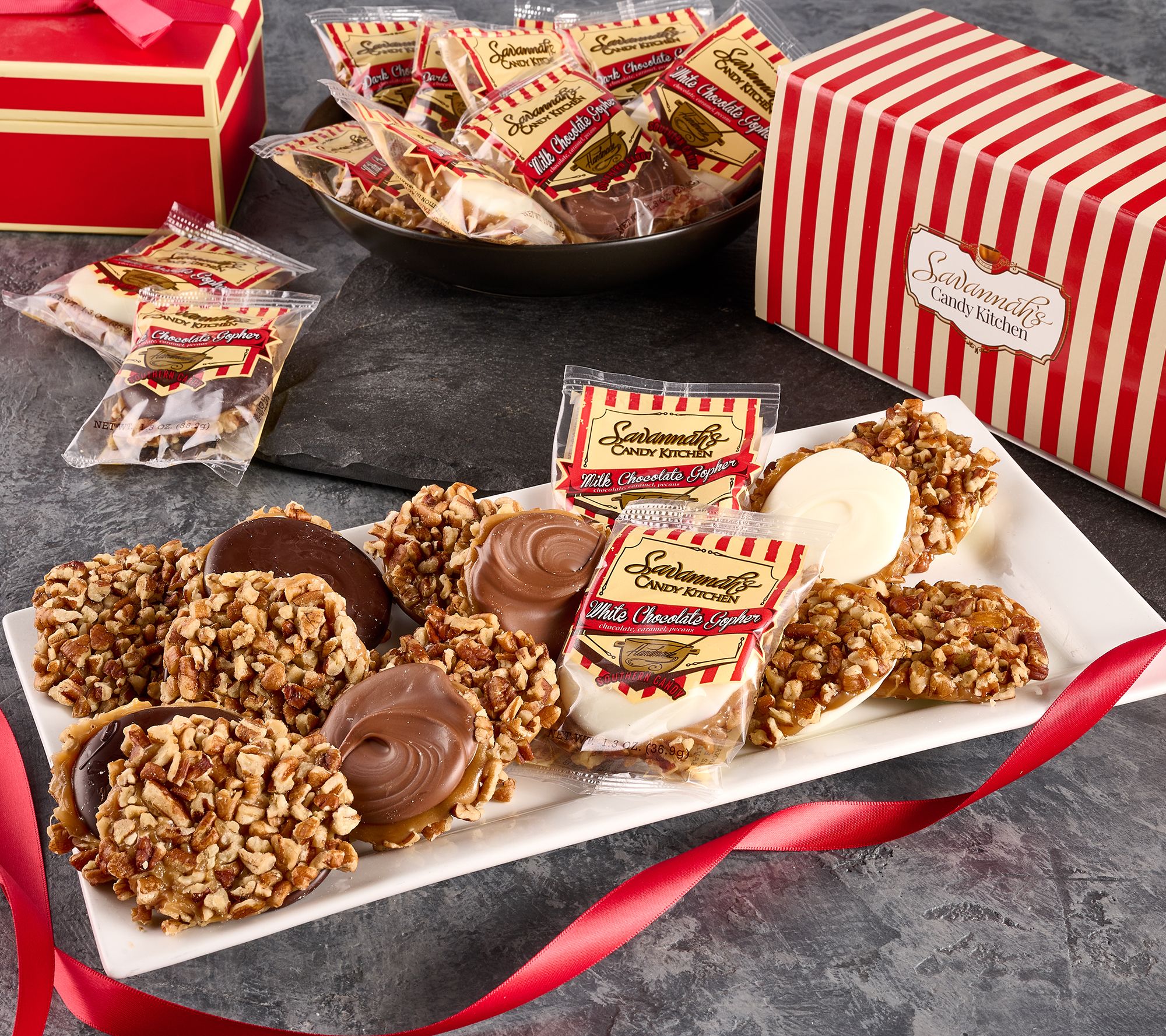 Savannah's Candy Kitchen 12 Count Southern Gopher Turtles - QVC.com