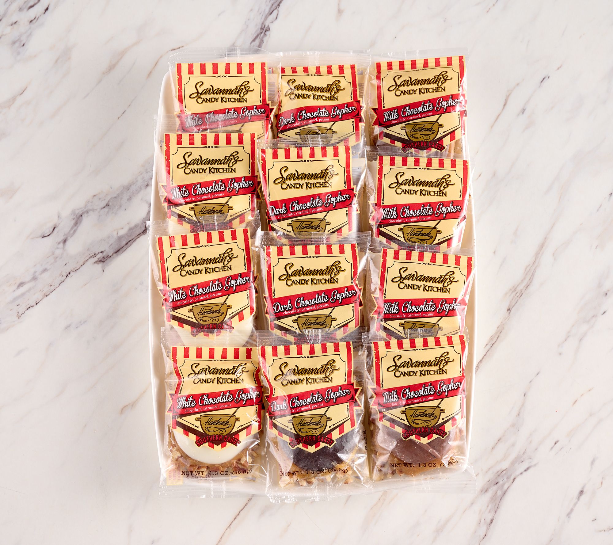 Savannah's Candy Kitchen 12 Count Southern Gopher Turtles - QVC.com