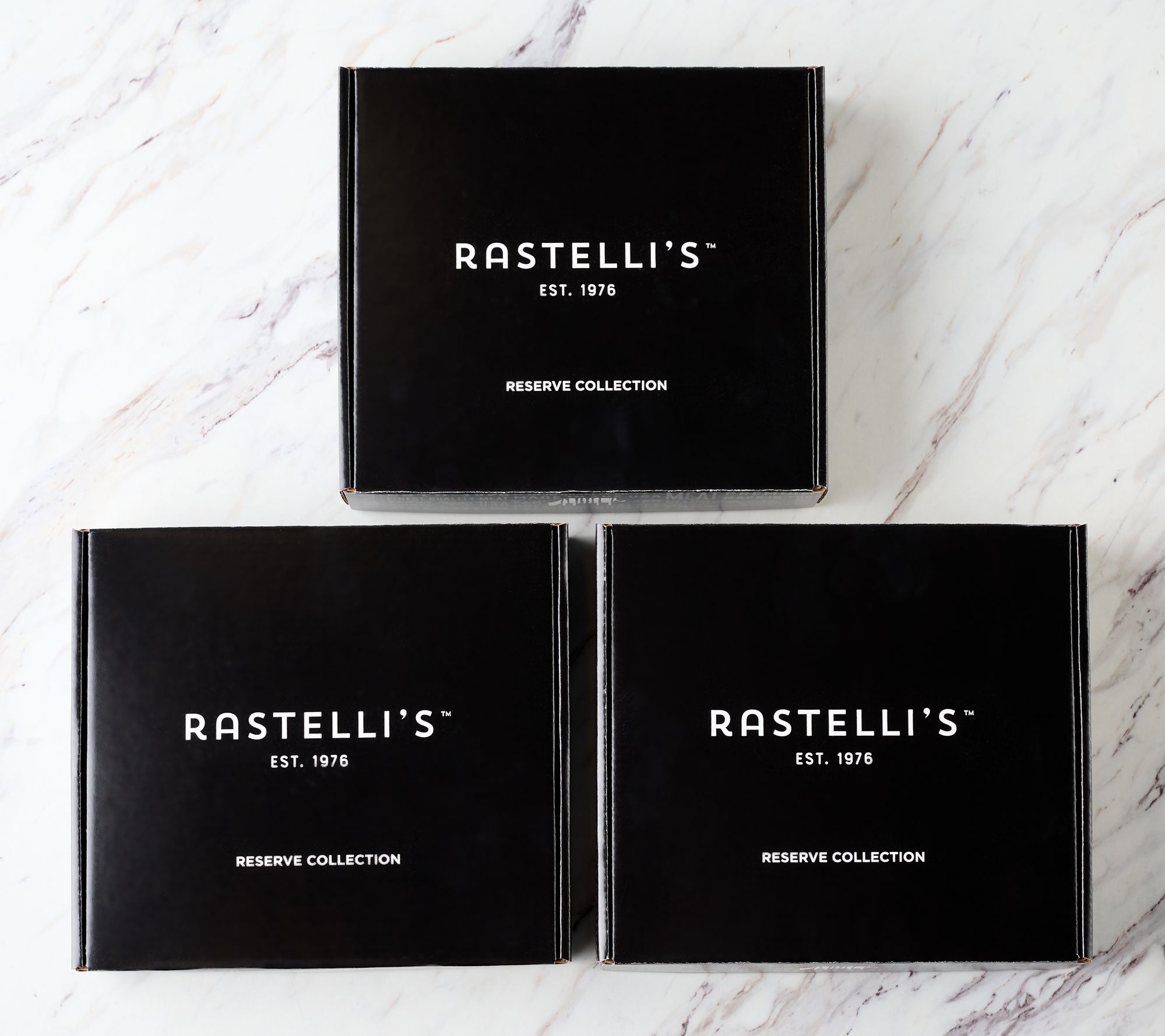 Rastelli's (12) 5-oz Black Angus Sirloin Steaks w/ (3) Gift Boxes - QVC.com