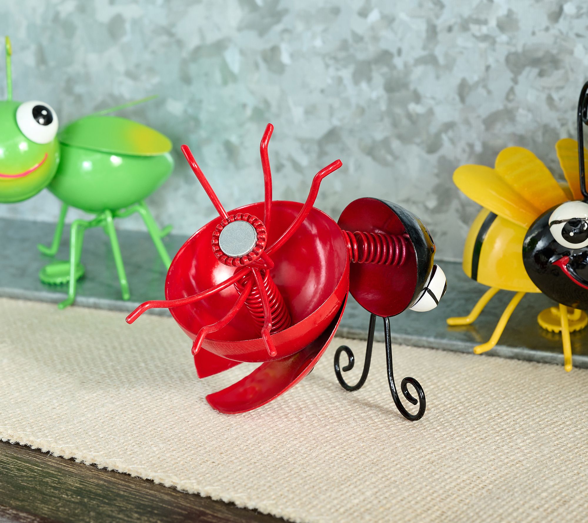 Ultimate Innovations Set of 4 Magnetic Garden Bugs - QVC.com