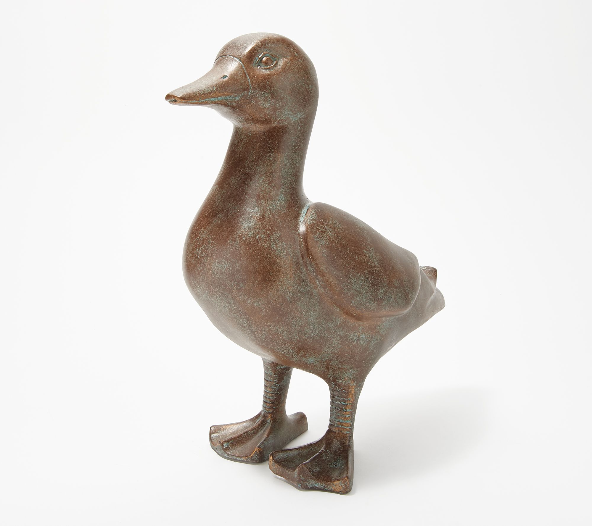 "As Is" Martha Stewart 13" Duck Garden Sculpture - QVC.com