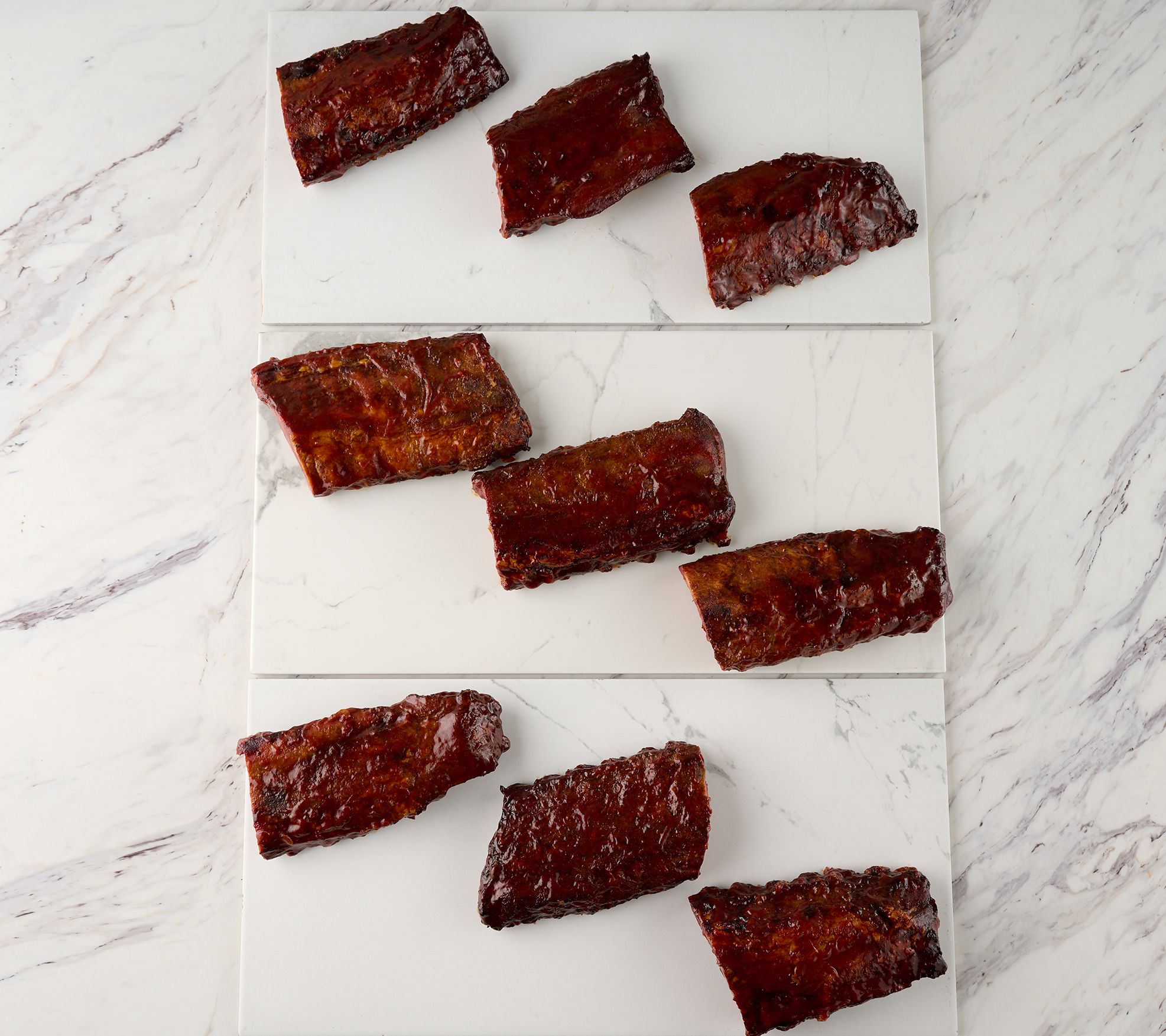 Corky's BBQ 9-lbs Sweet & Smokey BBQ Baby Back Ribs Auto-Delivery - QVC.com