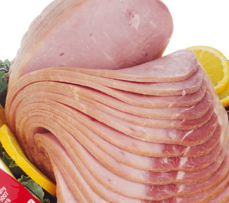 Kansas City 4-5 lb. Fully cooked Boneless Spiral Sliced Ham - QVC.com