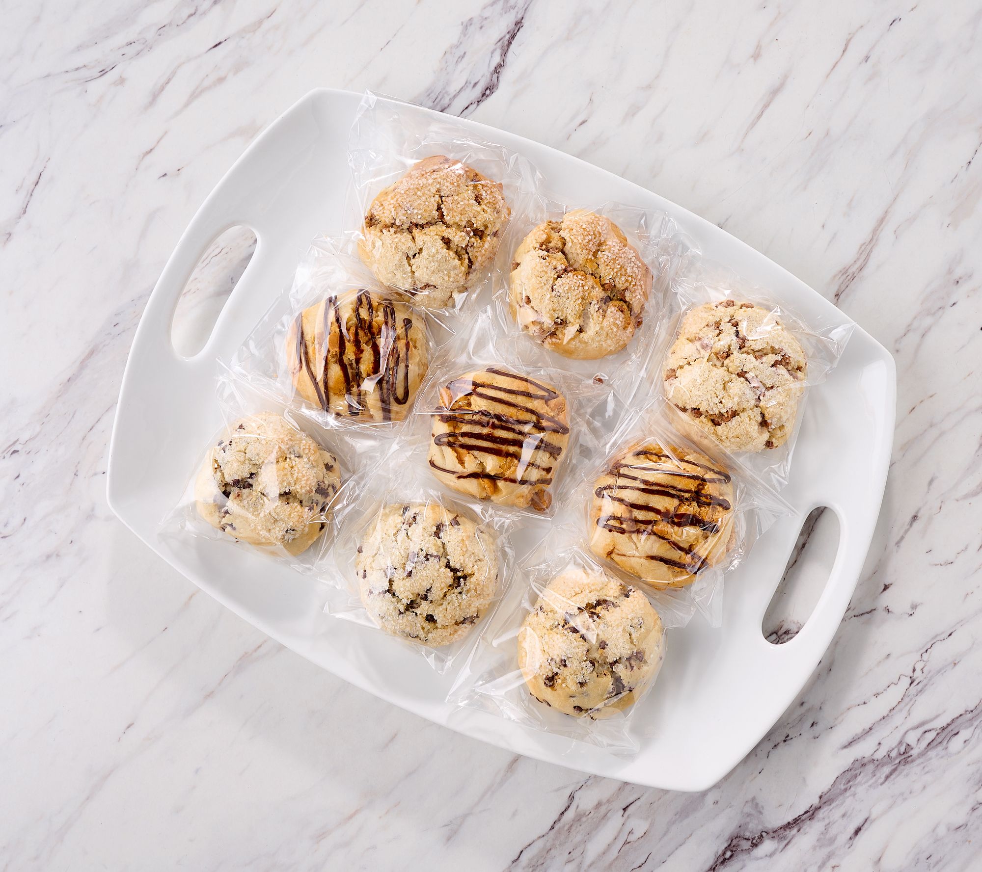 Hahn's Bakery (9) 3 oz Chip Lovers Variety Fresh Baked Butter Scones ...