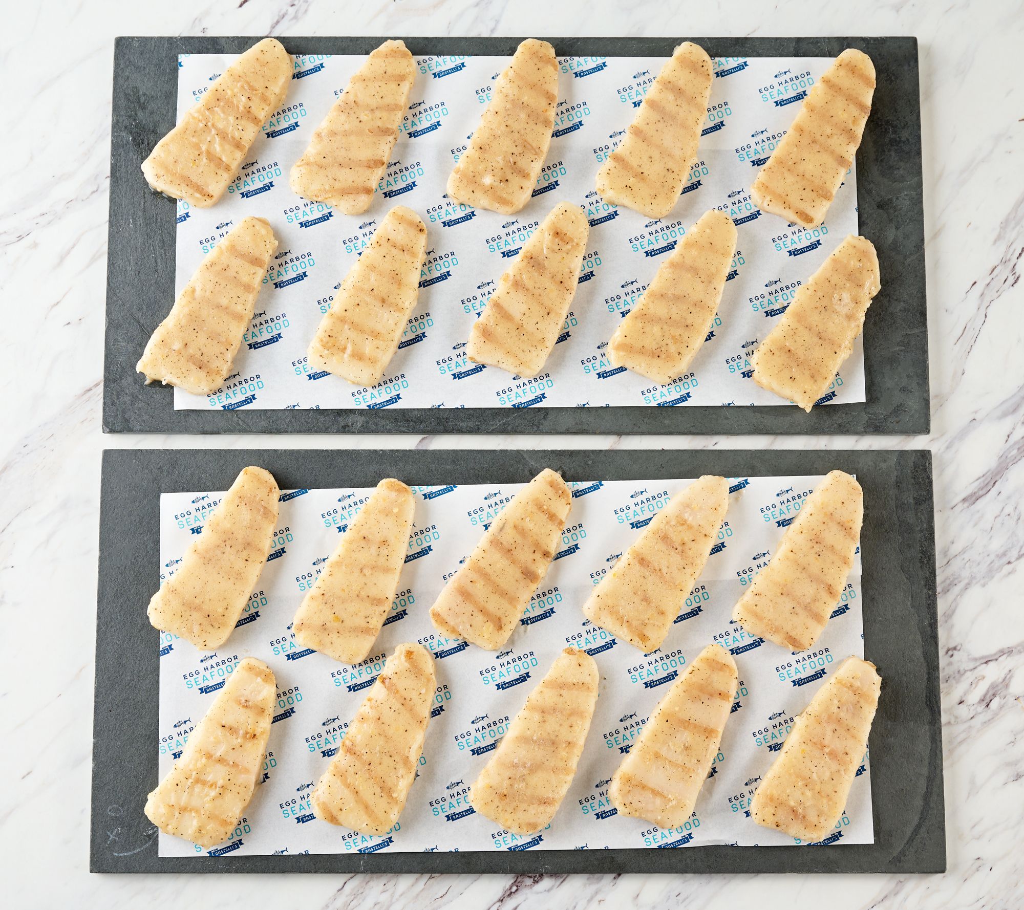 Egg Harbor (20) 3-oz Flame Grilled Cape Hake Filets - QVC.com