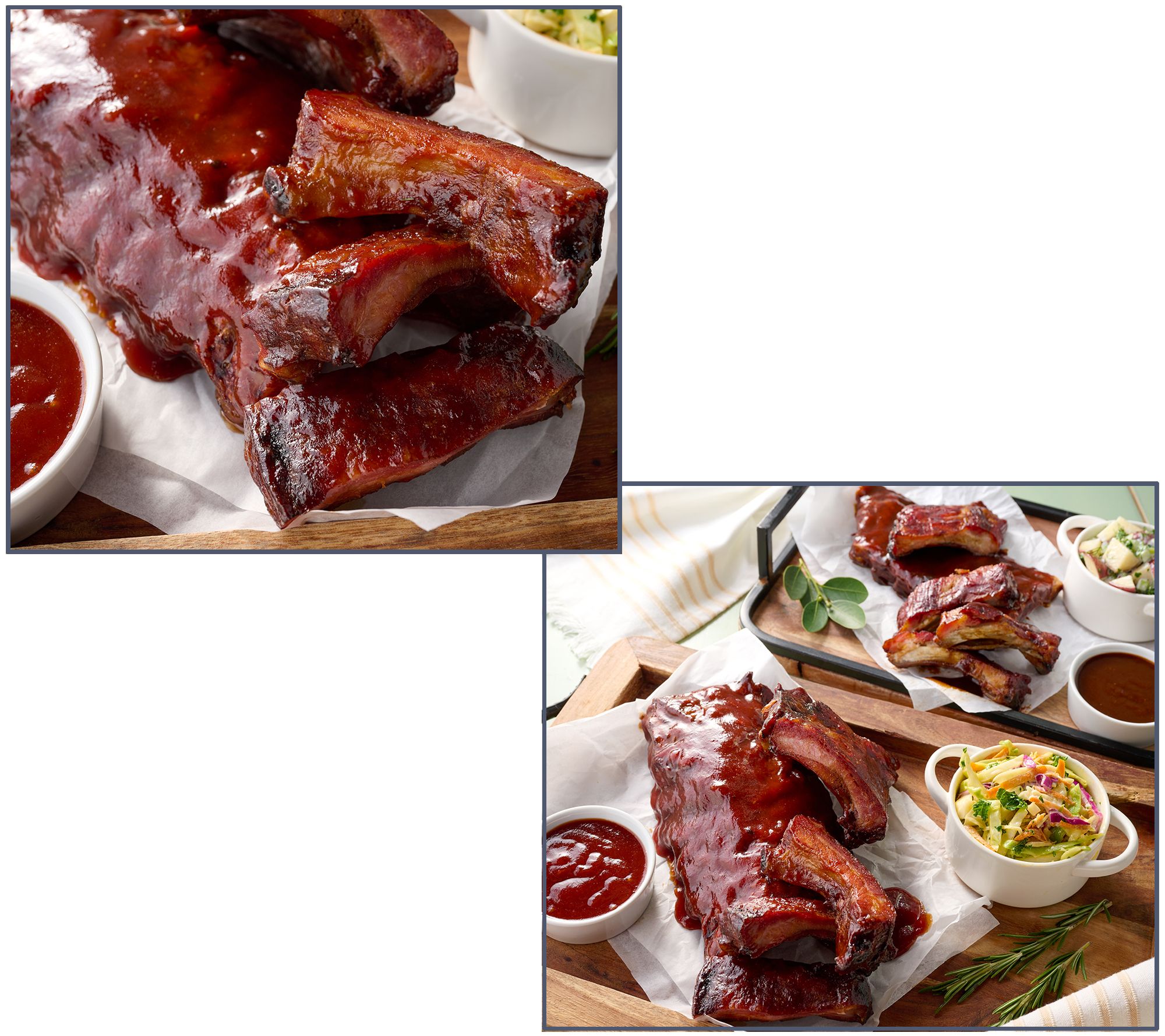 Corky's BBQ 3-lbs or 6-lbs Original or Honey BBQ Baby Back Ribs - QVC.com
