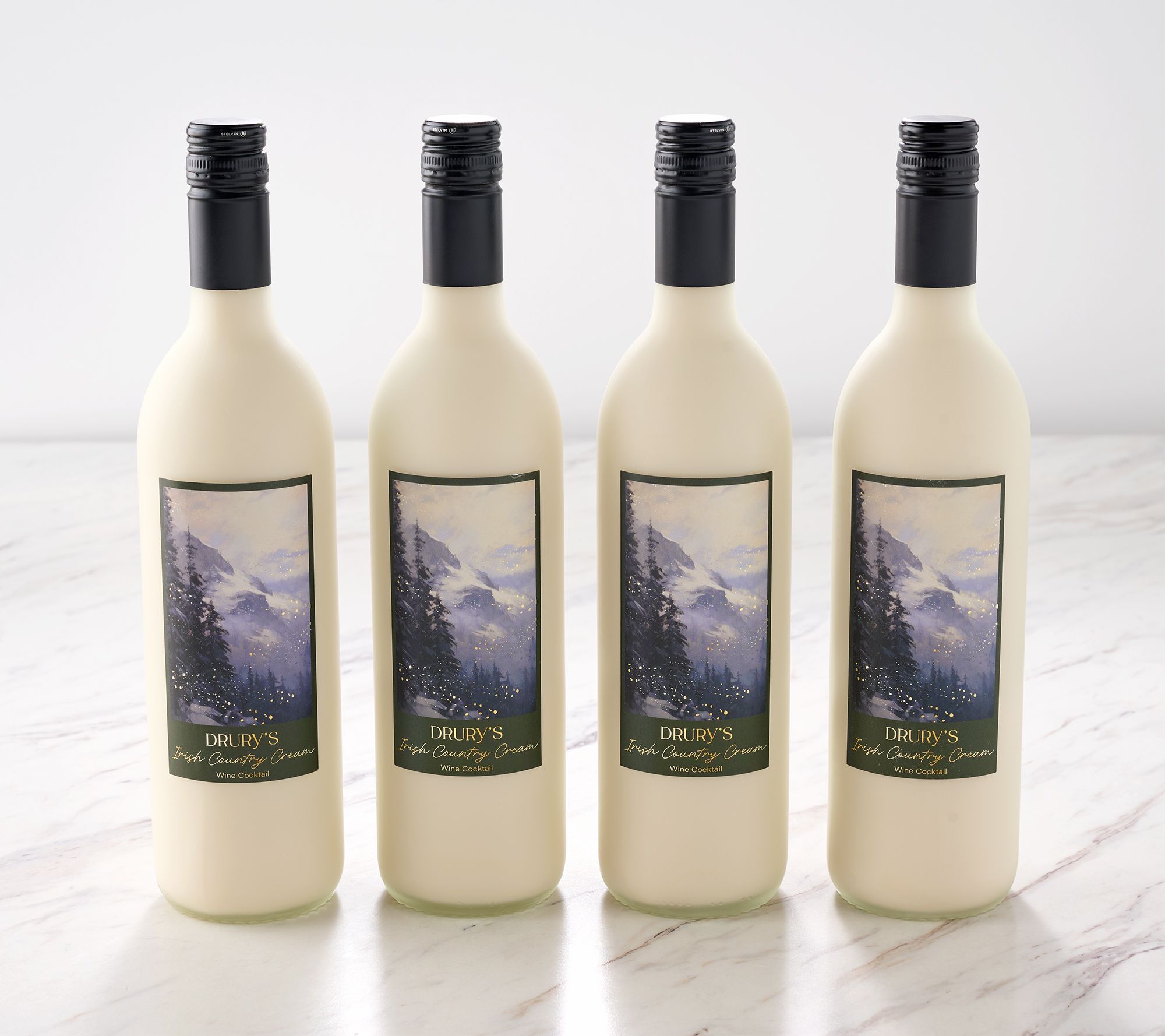 Vino Voyage Drury's COuntry Irish Cream (4) 750ml Bottle Set - QVC.com