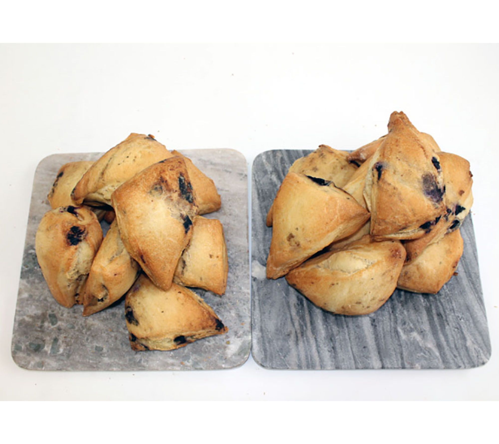 David's Cookies 16-piece Blueberry Scones - QVC.com