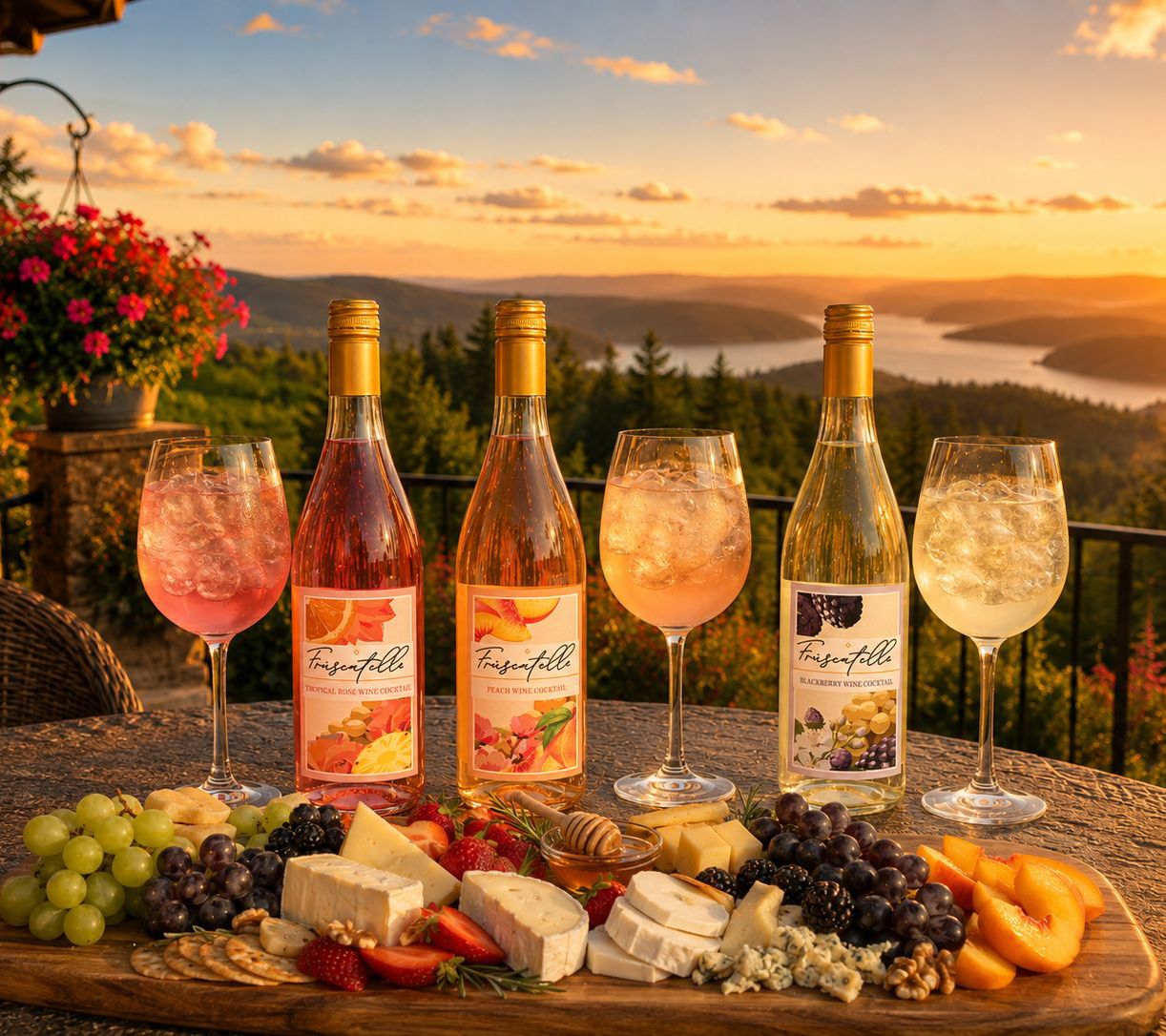 Vino Voyage Fruscatelle Moscato Wine Cocktail (6) 750ml Btls - QVC.com
