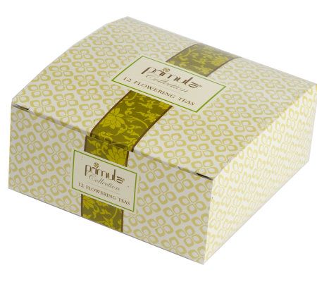 Primula 12 Green Tea Flowers 6 Flavor Variety Pack - QVC.com