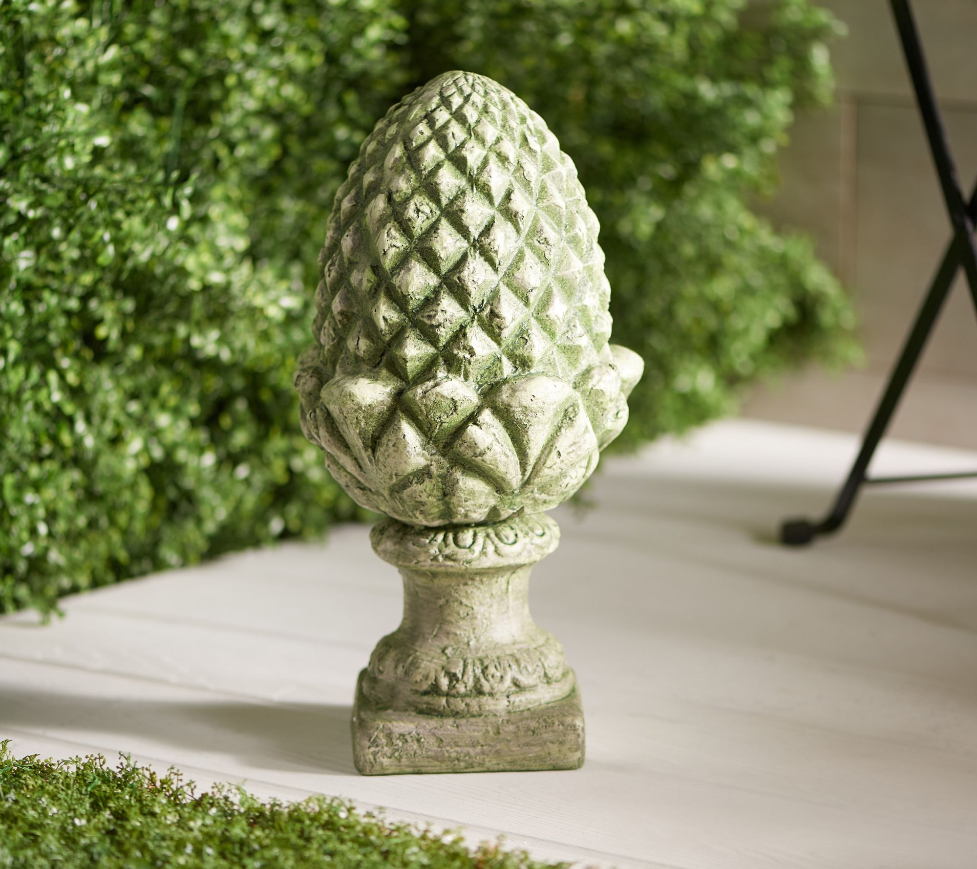 "As Is" 15" Indoor/Outdoor Artichoke Finial by Linda Vater - QVC.com