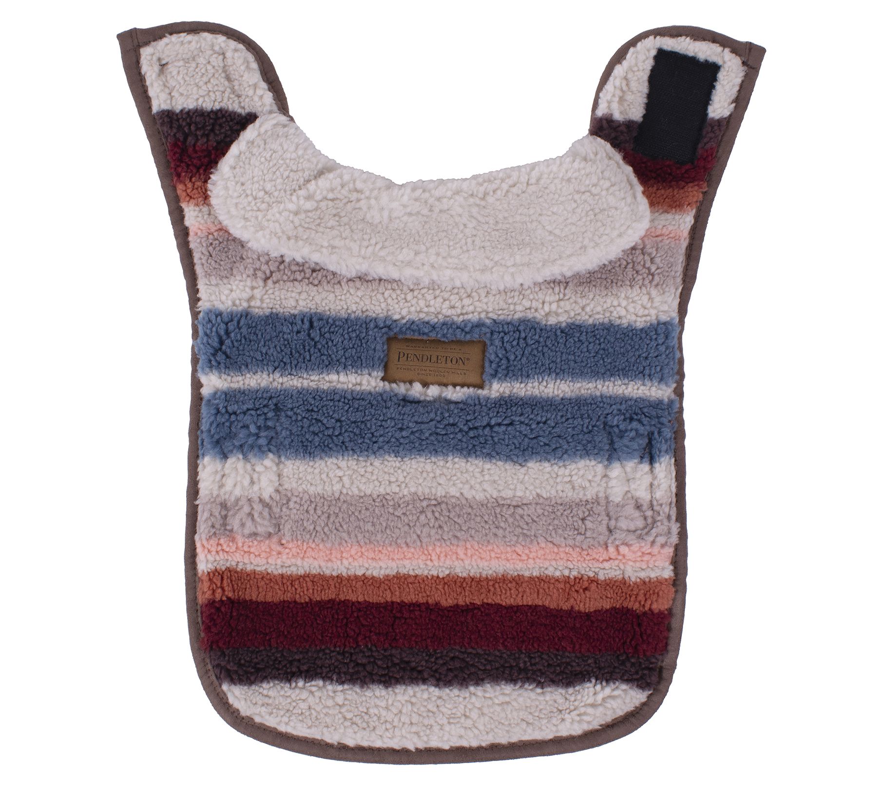 Pendleton XS - MD Serape Rosewood Berber Dog Coat - QVC.com