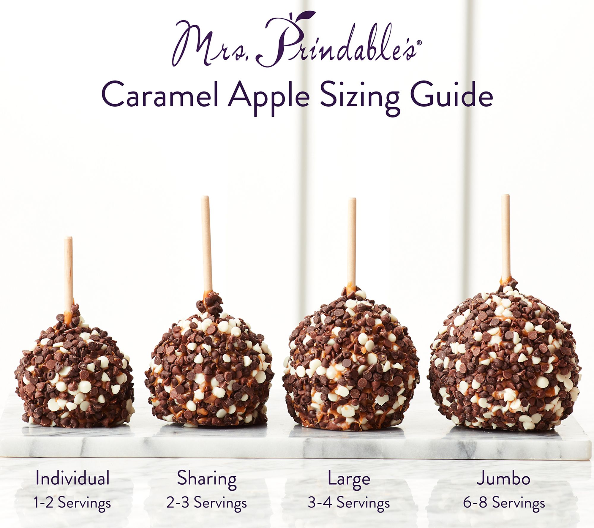 Mrs. Prindable's 14 Individual Pink Sprinkle Apple Assortment - QVC.com